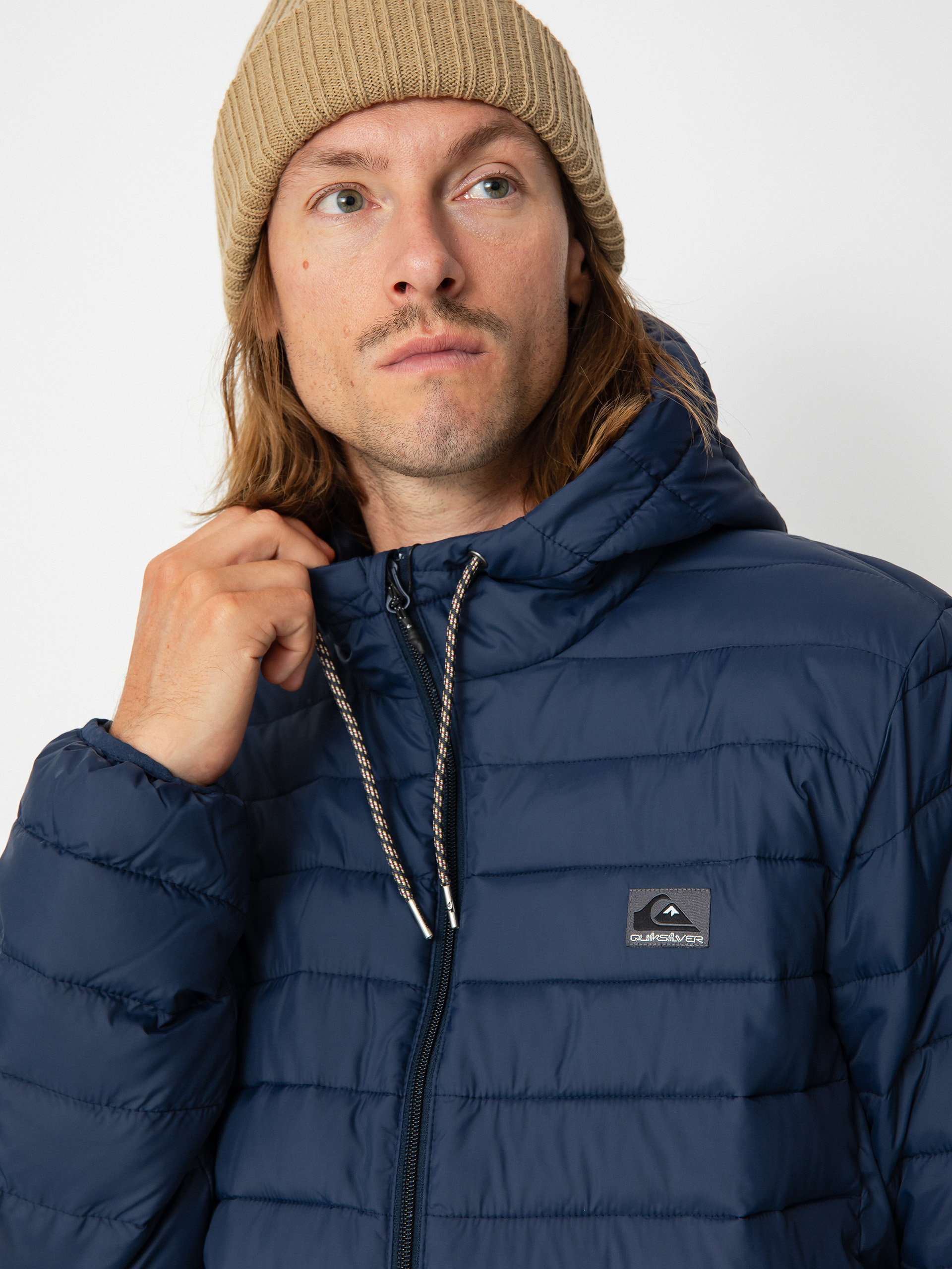 Quiksilver Scaly Hood Jacket (navy blazer)