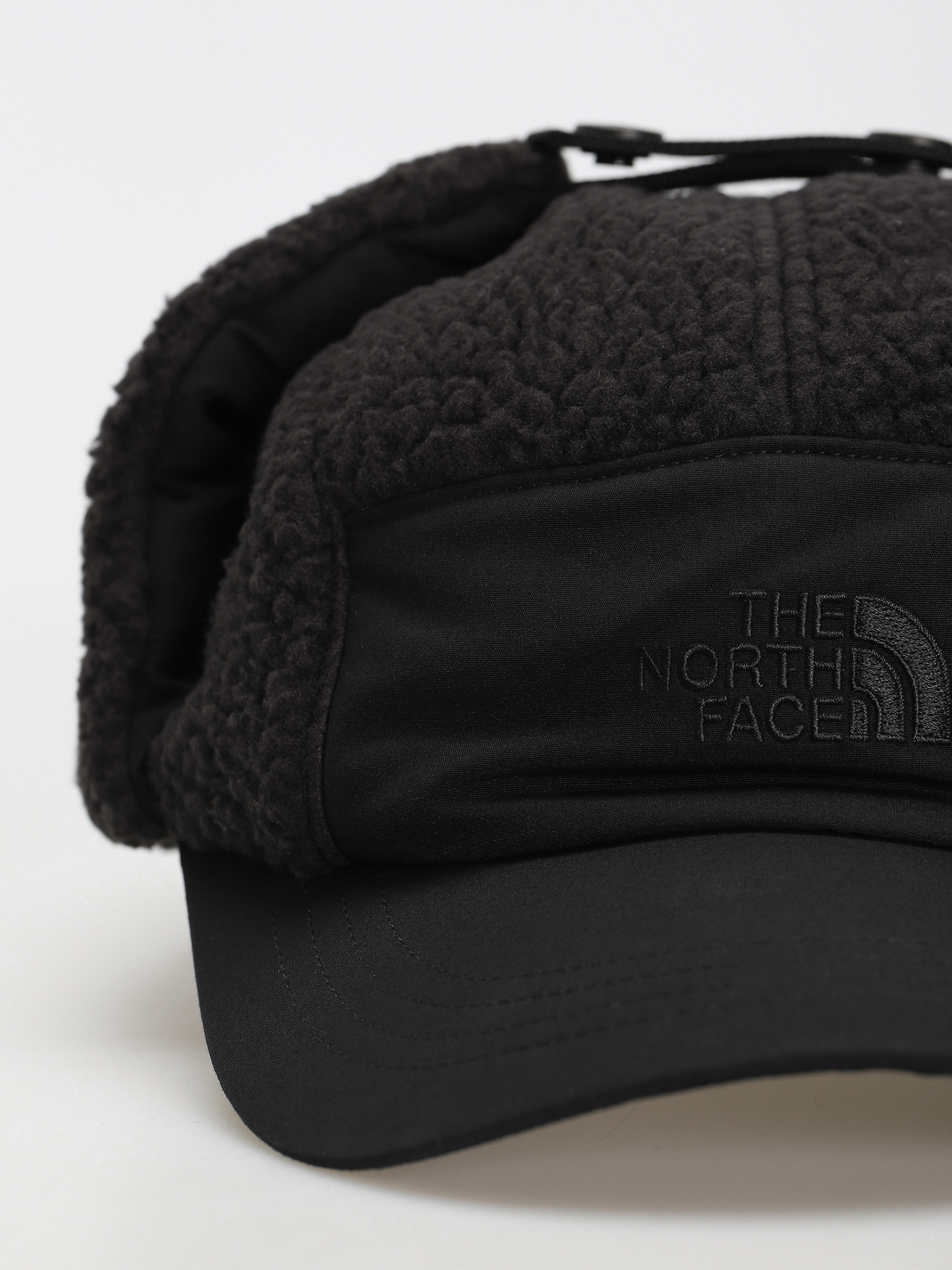 The North Face Cragmont Fleece Trapper Beanie (tnf black/tnf black)