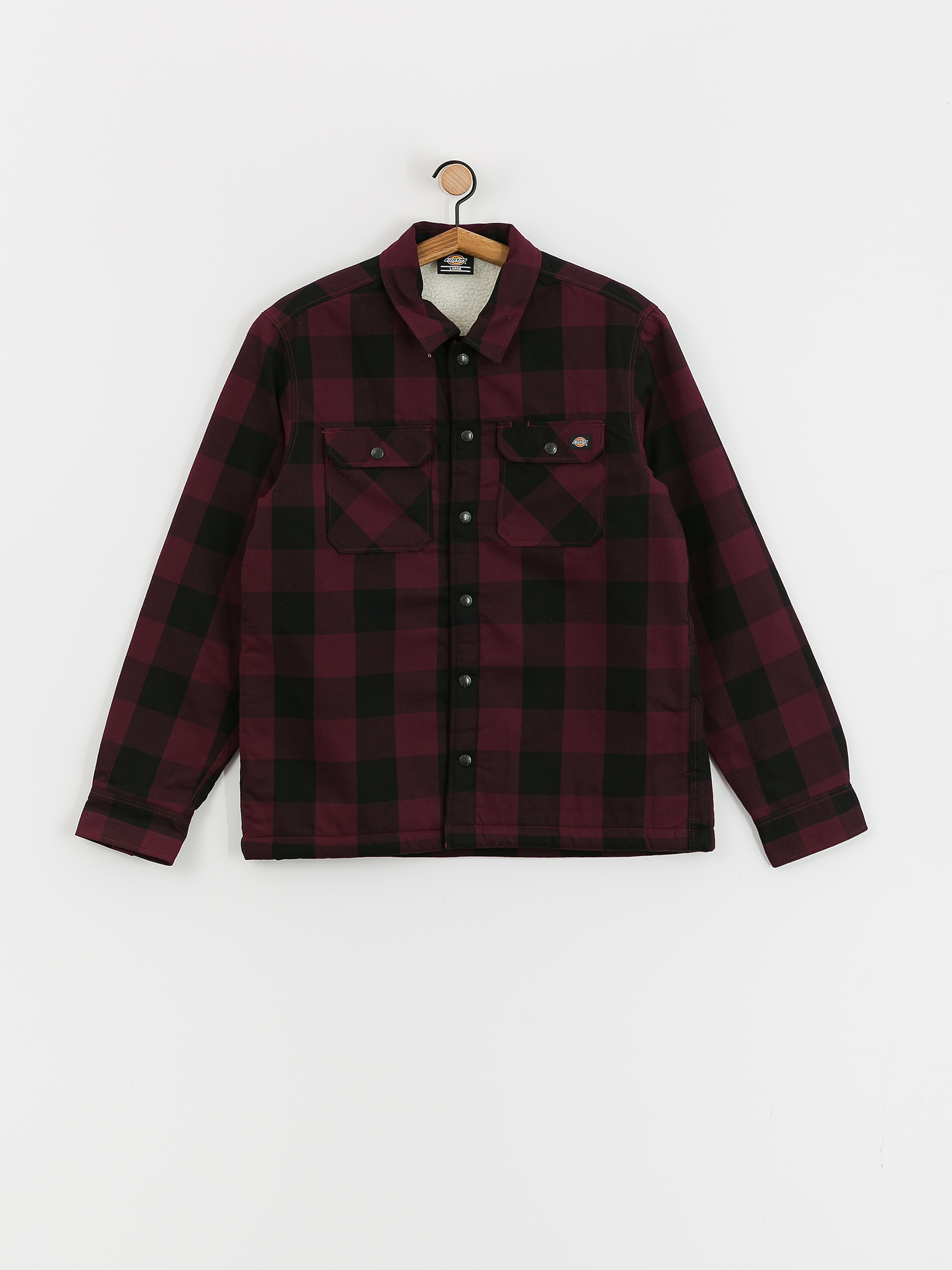 Dickies Lined Sacramento Shirt - burgundy (maroon)