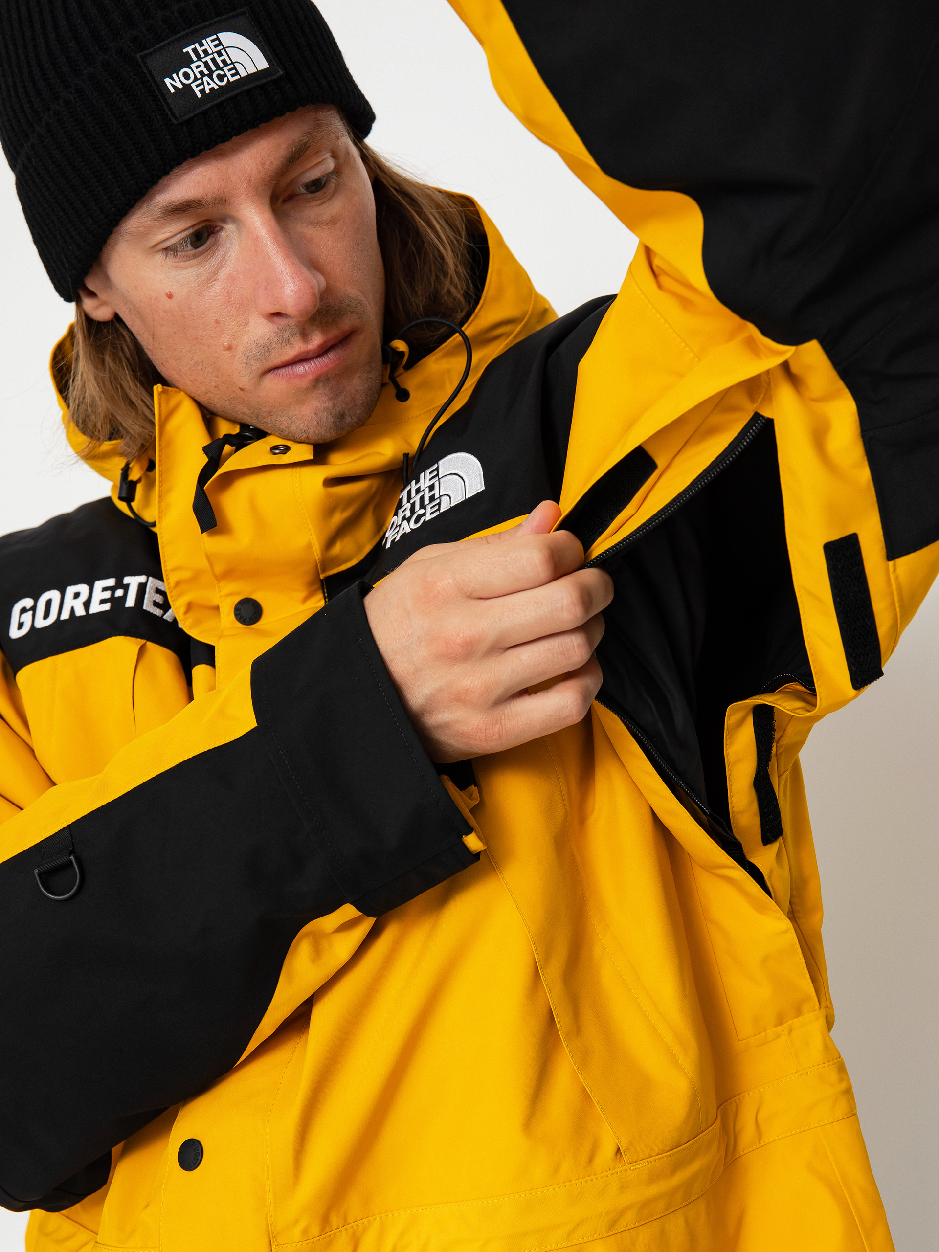The North Face Gtx Mtn Guide Insualted Jacket - yellow (summit gold/tnf black)