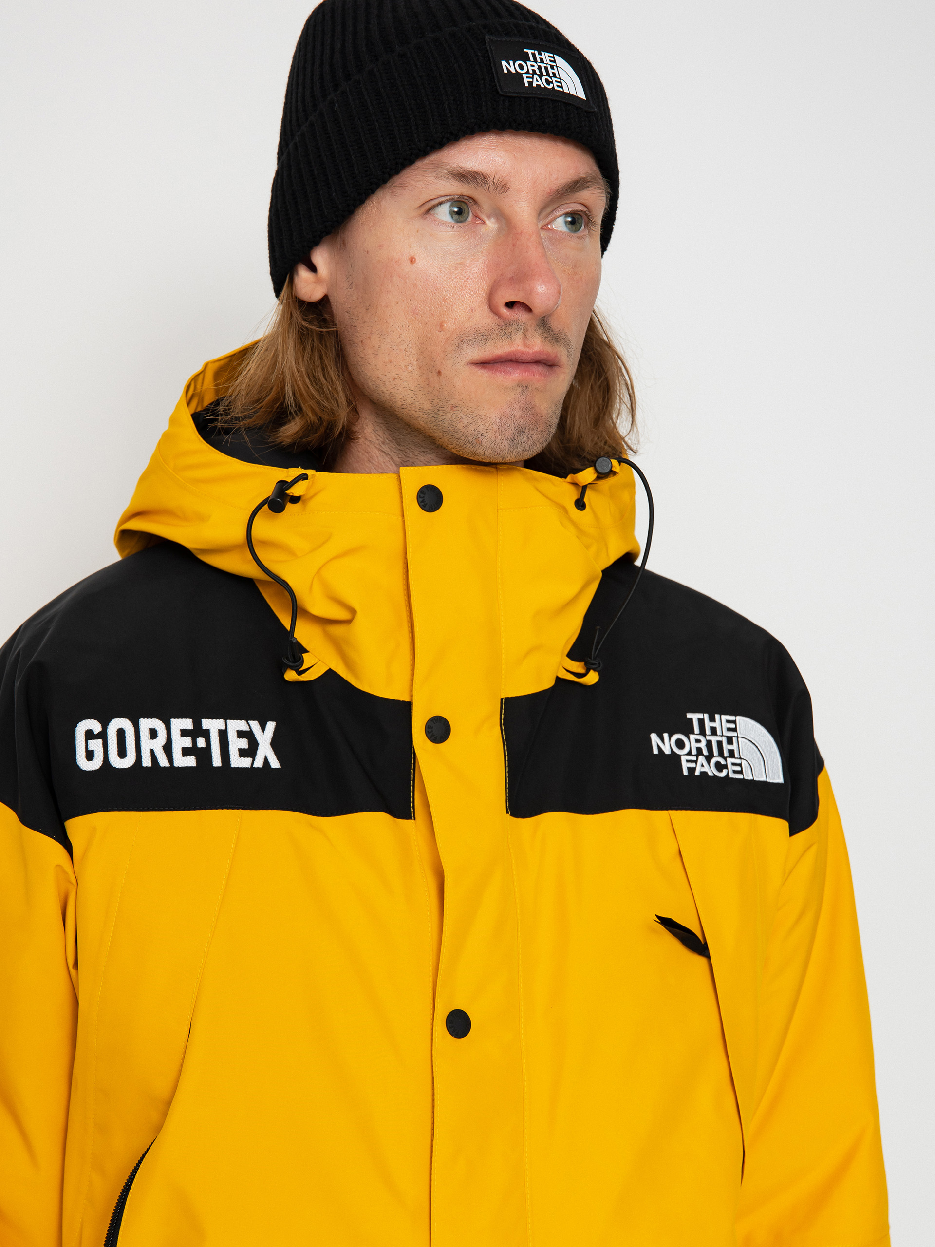 The North Face Gtx Mtn Guide Insualted Jacket - yellow (summit gold/tnf ...