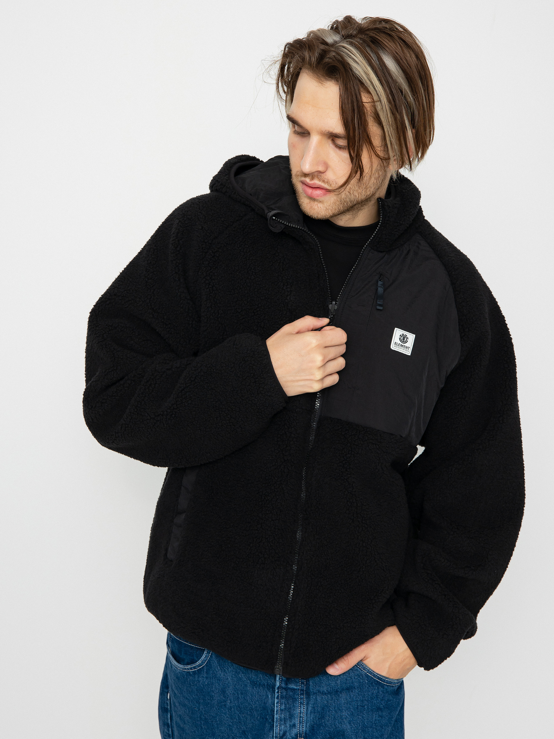 Element Wolfe Sherpa Jacket - black (jet black)