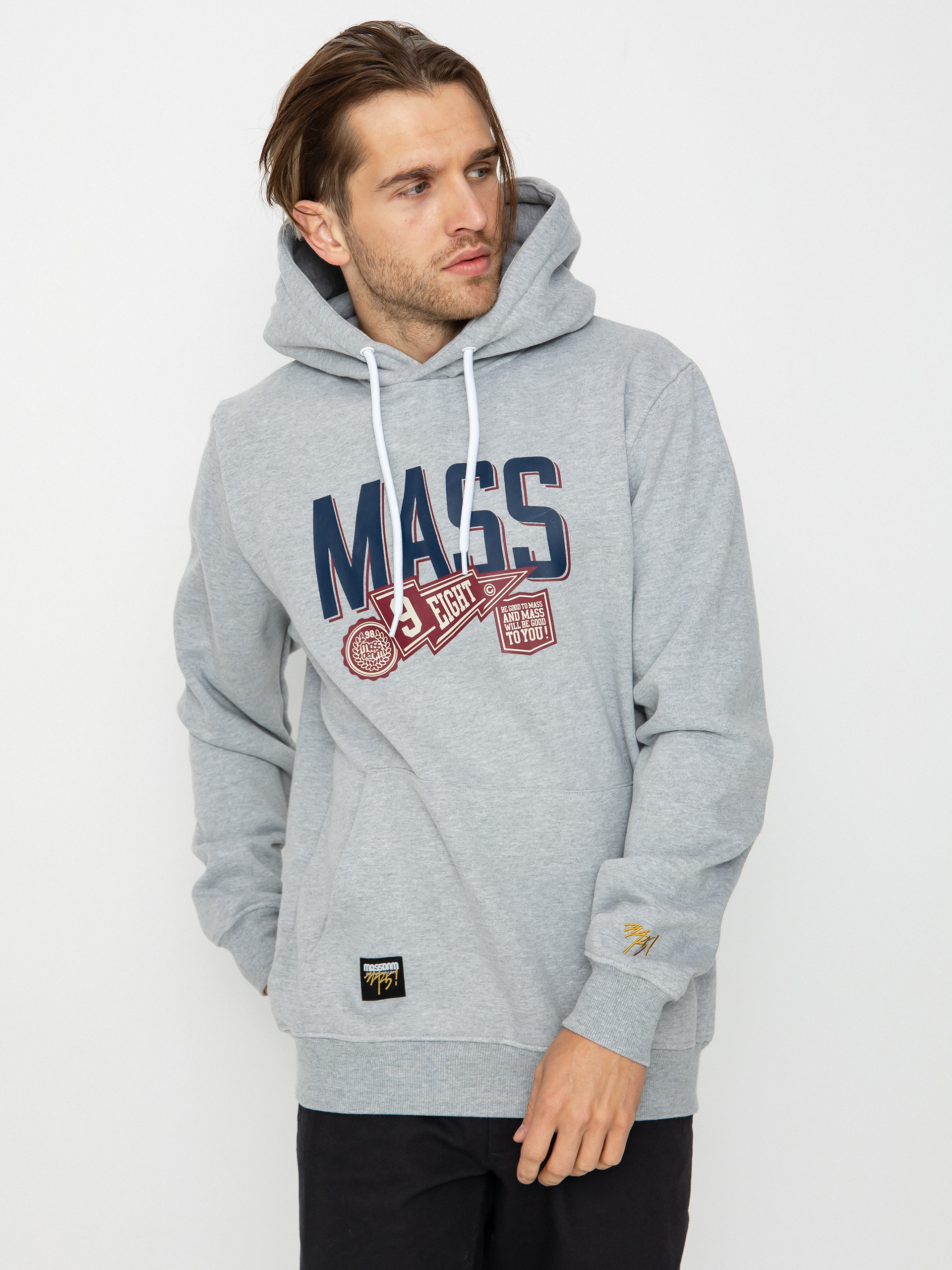 Macba Life Og Logo HD Hoodie (heather grey)
