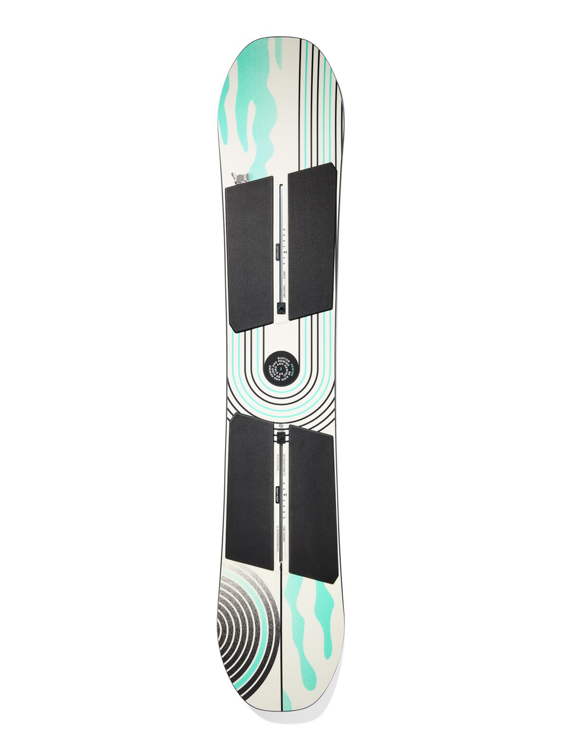 Burton Rewind Snowboard Wmn - black, green, multicolor