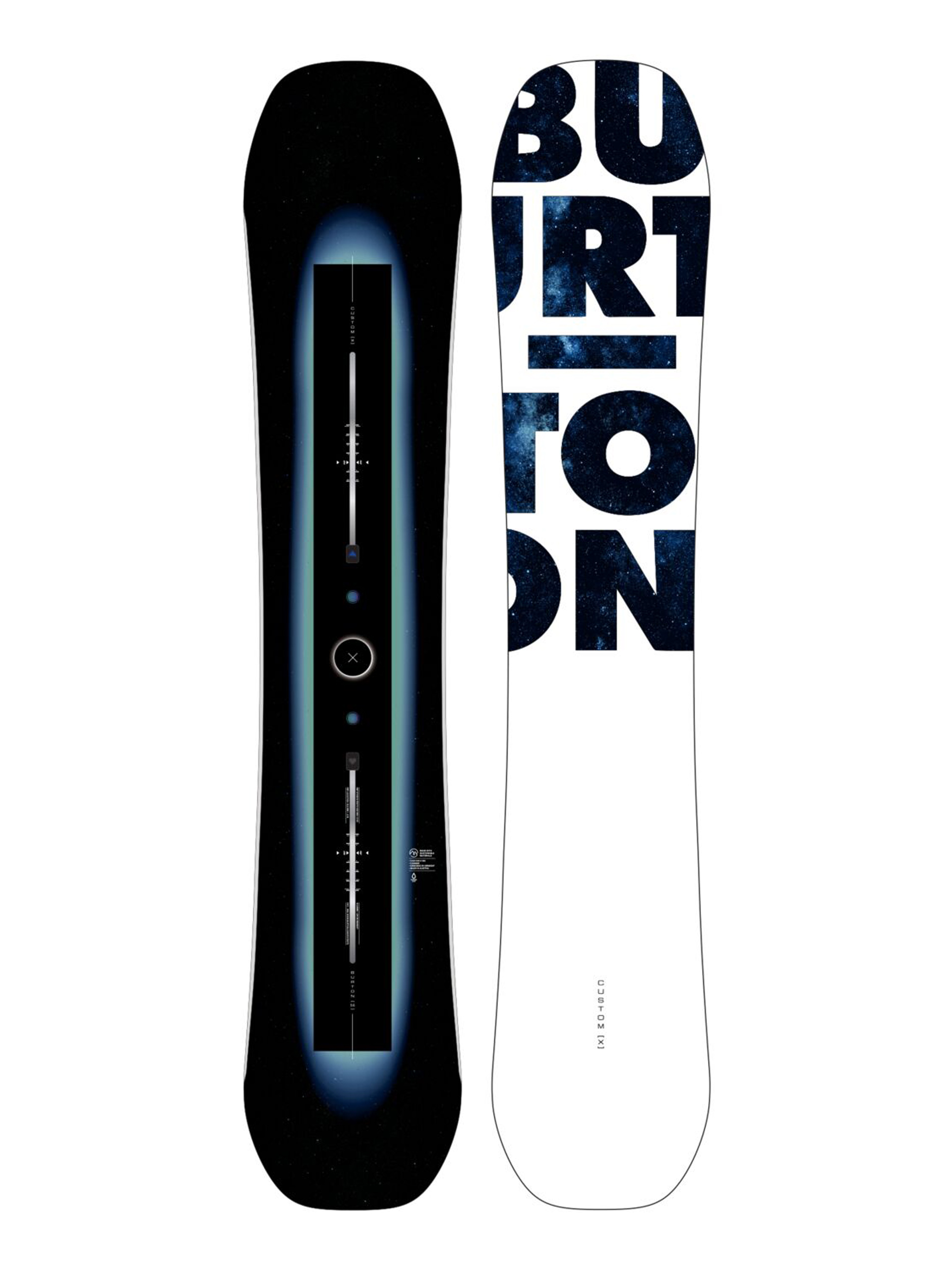 Burton Custom X Snowboard - blue, black