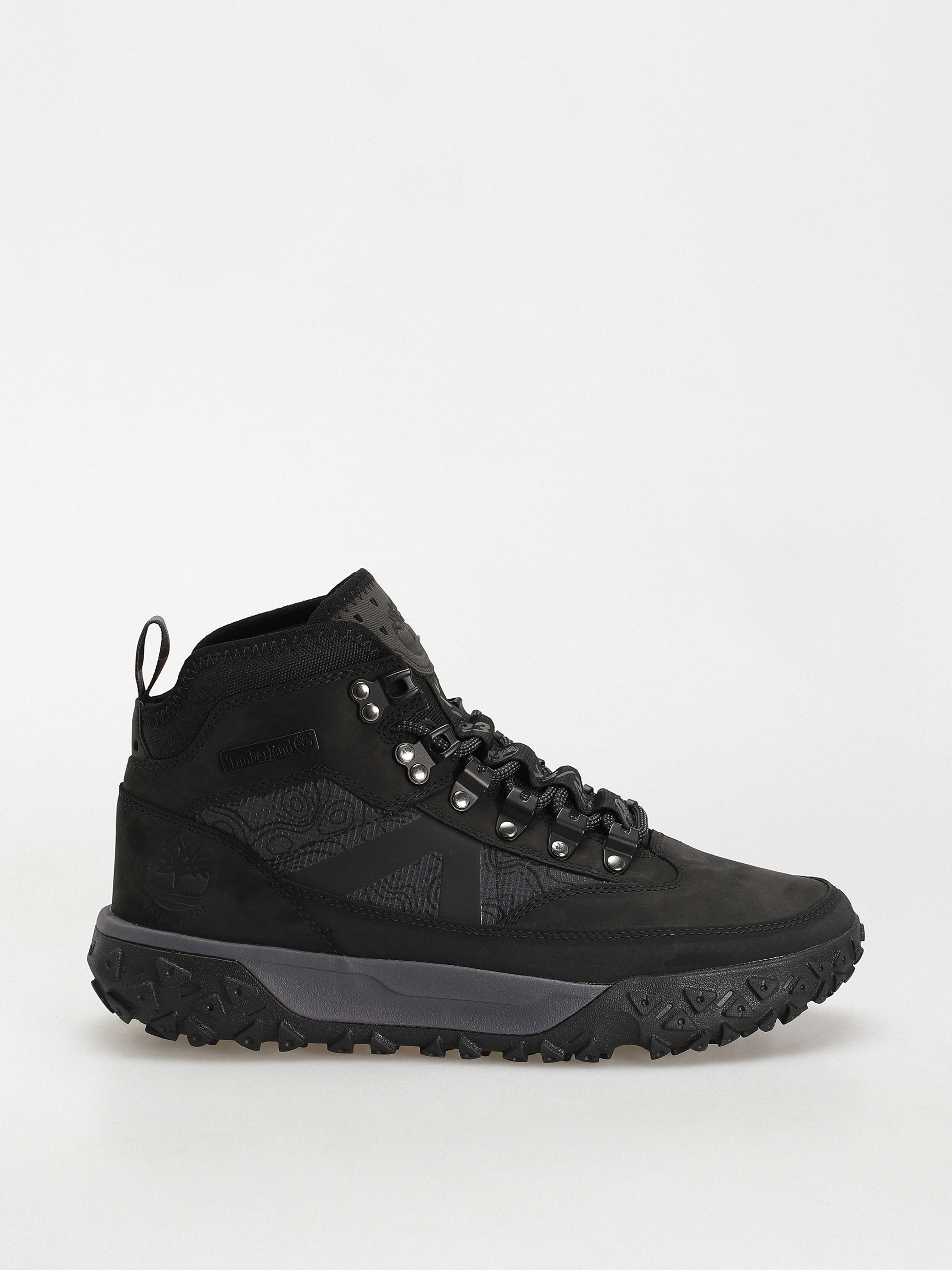 Timberland Gs Motion 6 Mid F/L Wp Shoes - black (black nubuck)