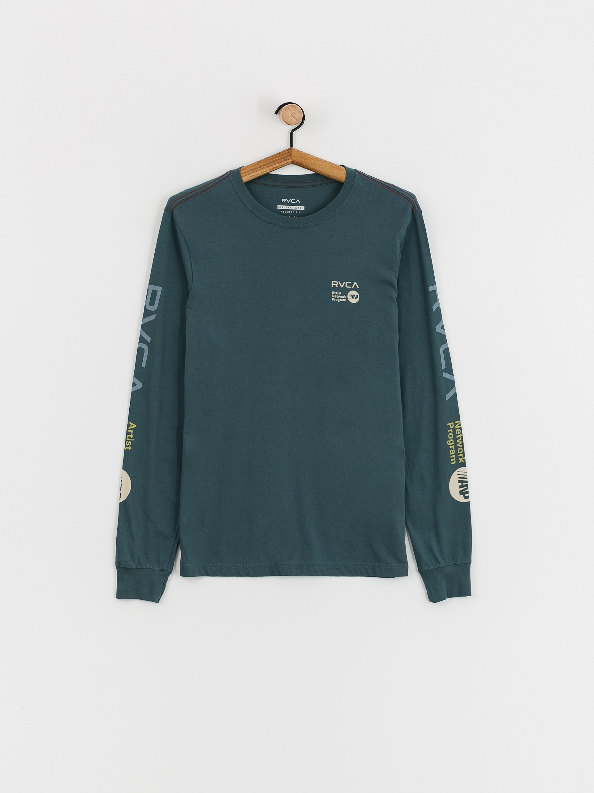 RVCA Anp Longsleeve - blue (duck blue)