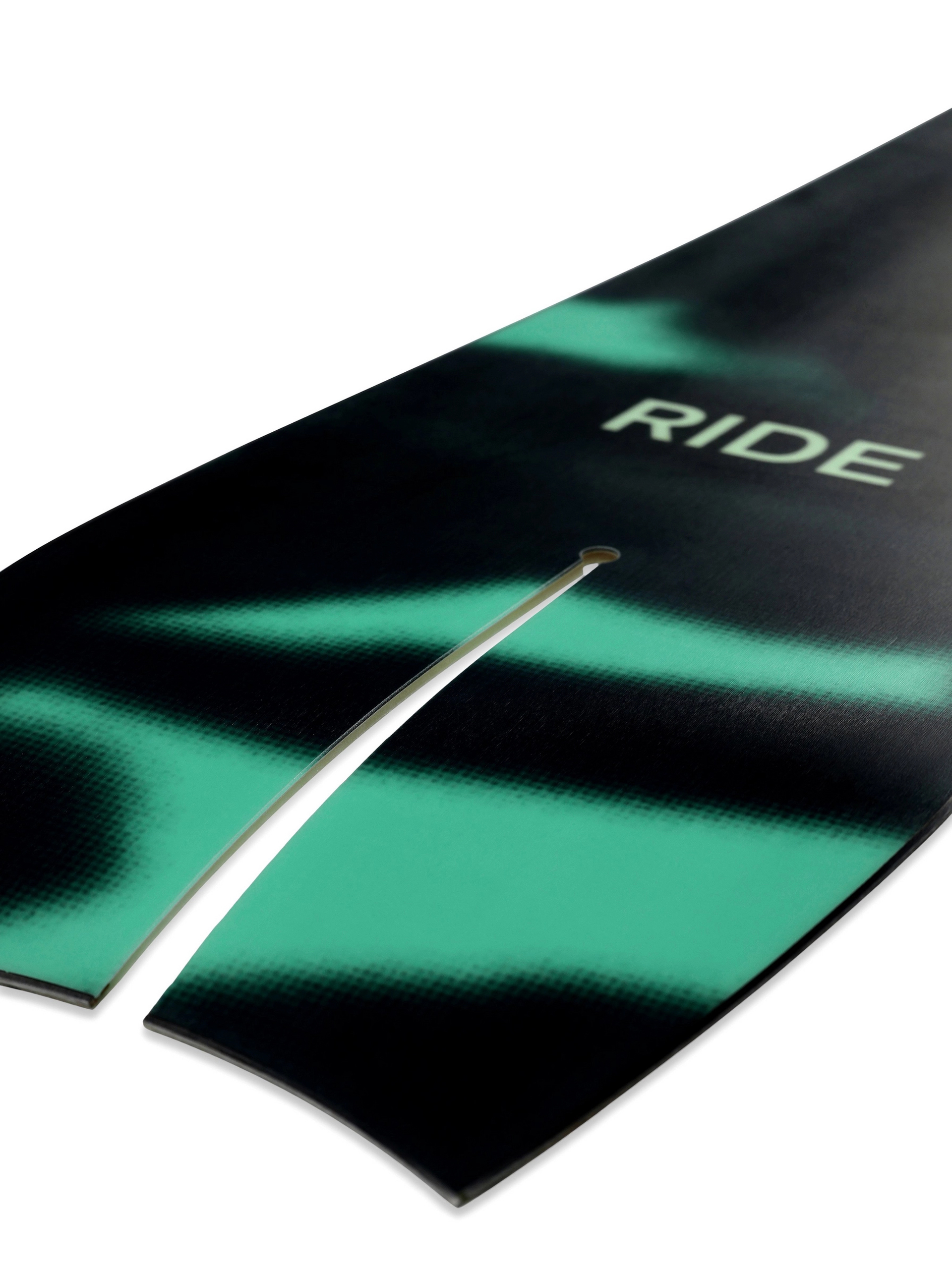 Ride Mtnpig Snowboard - white, black, green, multicolor