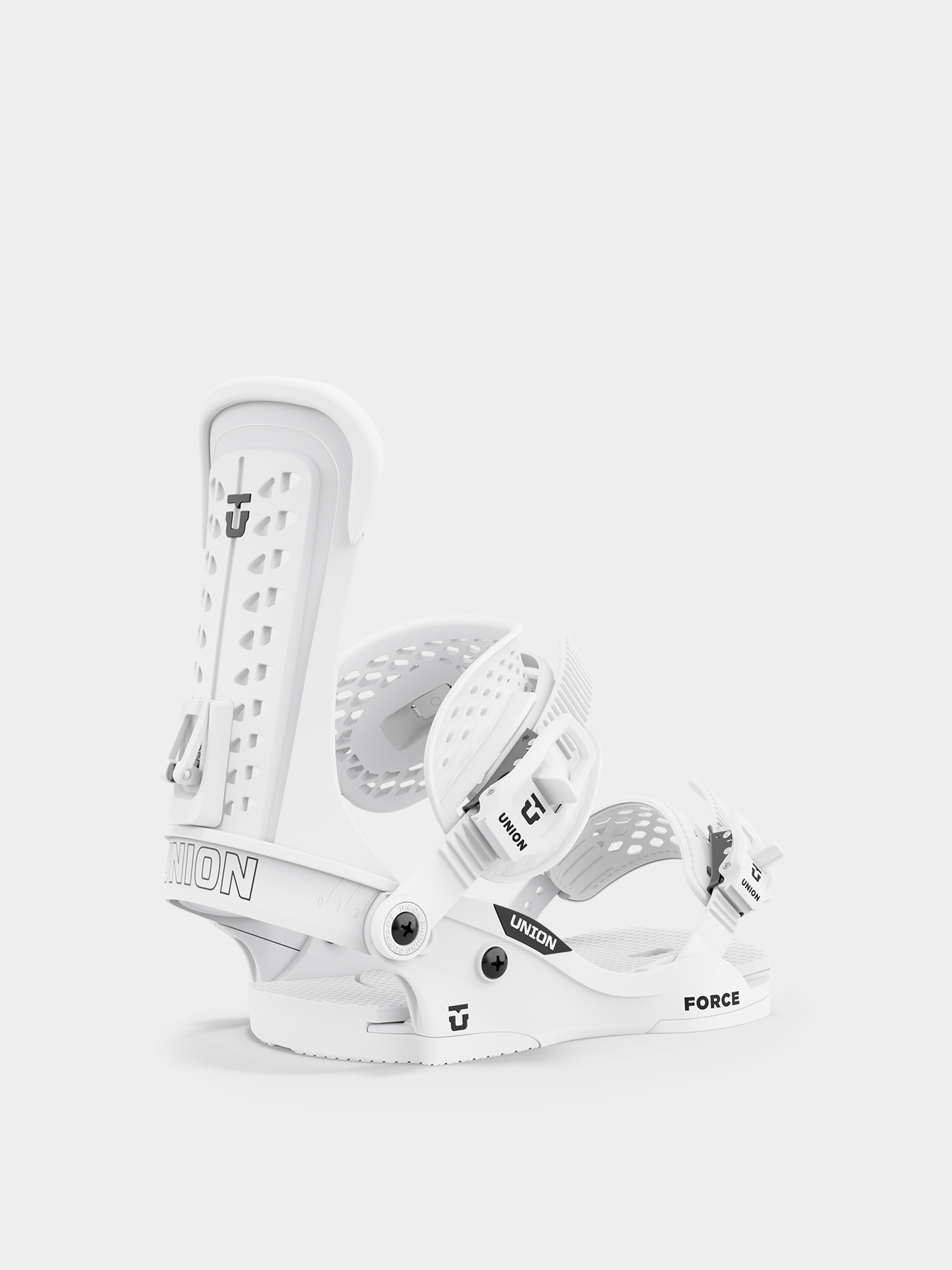 Union Force Classic Snowboard bindings - white (white)