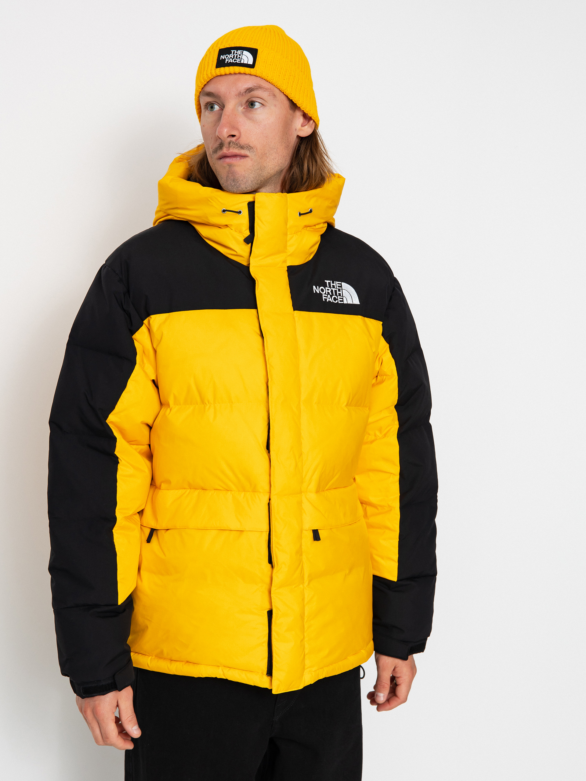 The North Face Hmlyn Down Parka Jacket - yellow (summit gold/tnf black)