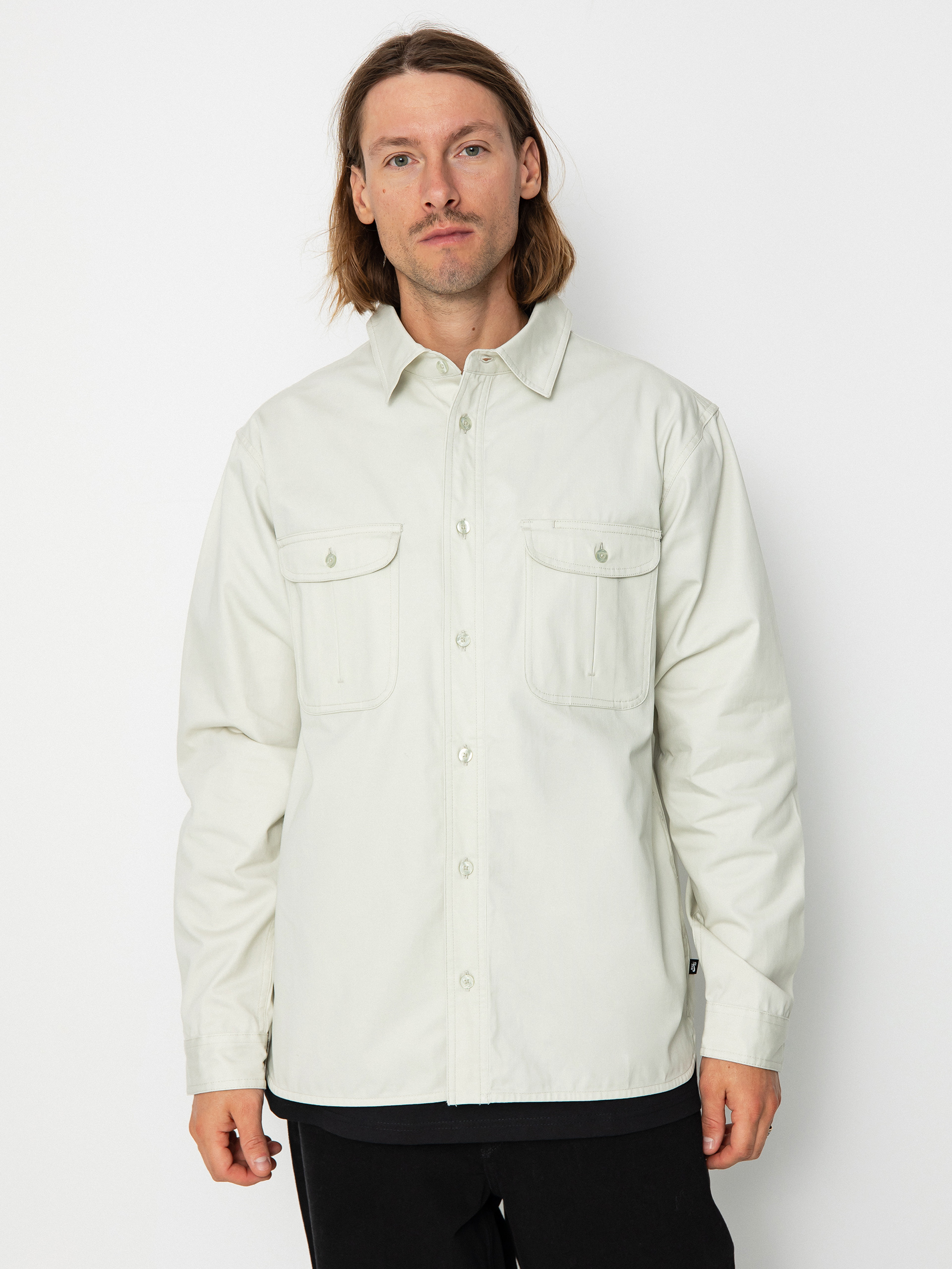 Nike SB Tanglin Shirt - grey (light bone)