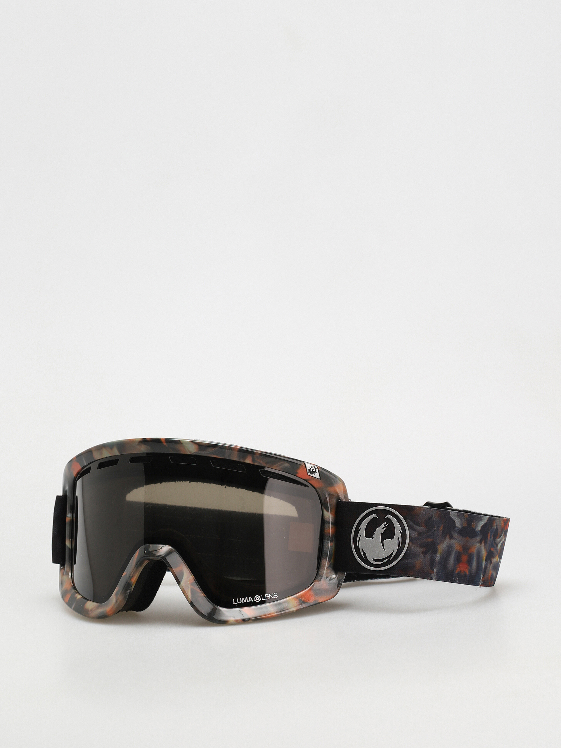Dragon D1 OTG Goggles - black (fireleaf/lumalens dark smoke)
