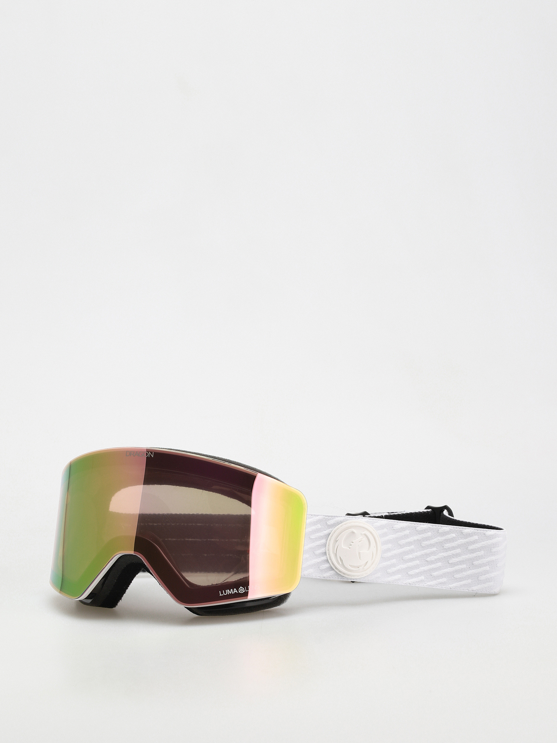 Dragon R1 OTG Goggles - white (alpina/lumalens rose gold ion/lumalens ...