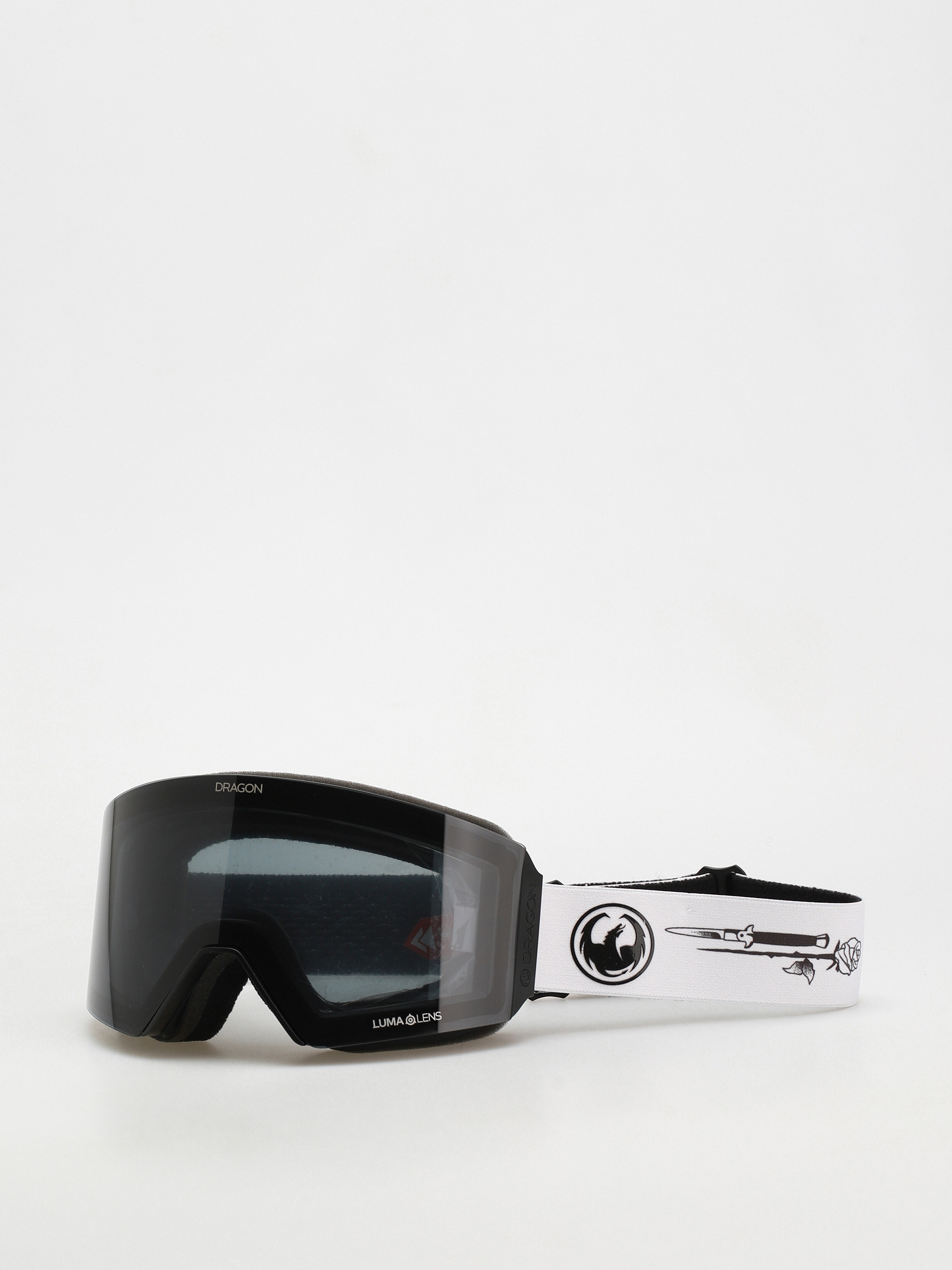 Dragon RVX MAG OTG Goggles - black (jossisig23/lumalens dark smoke/lumalens light rose)