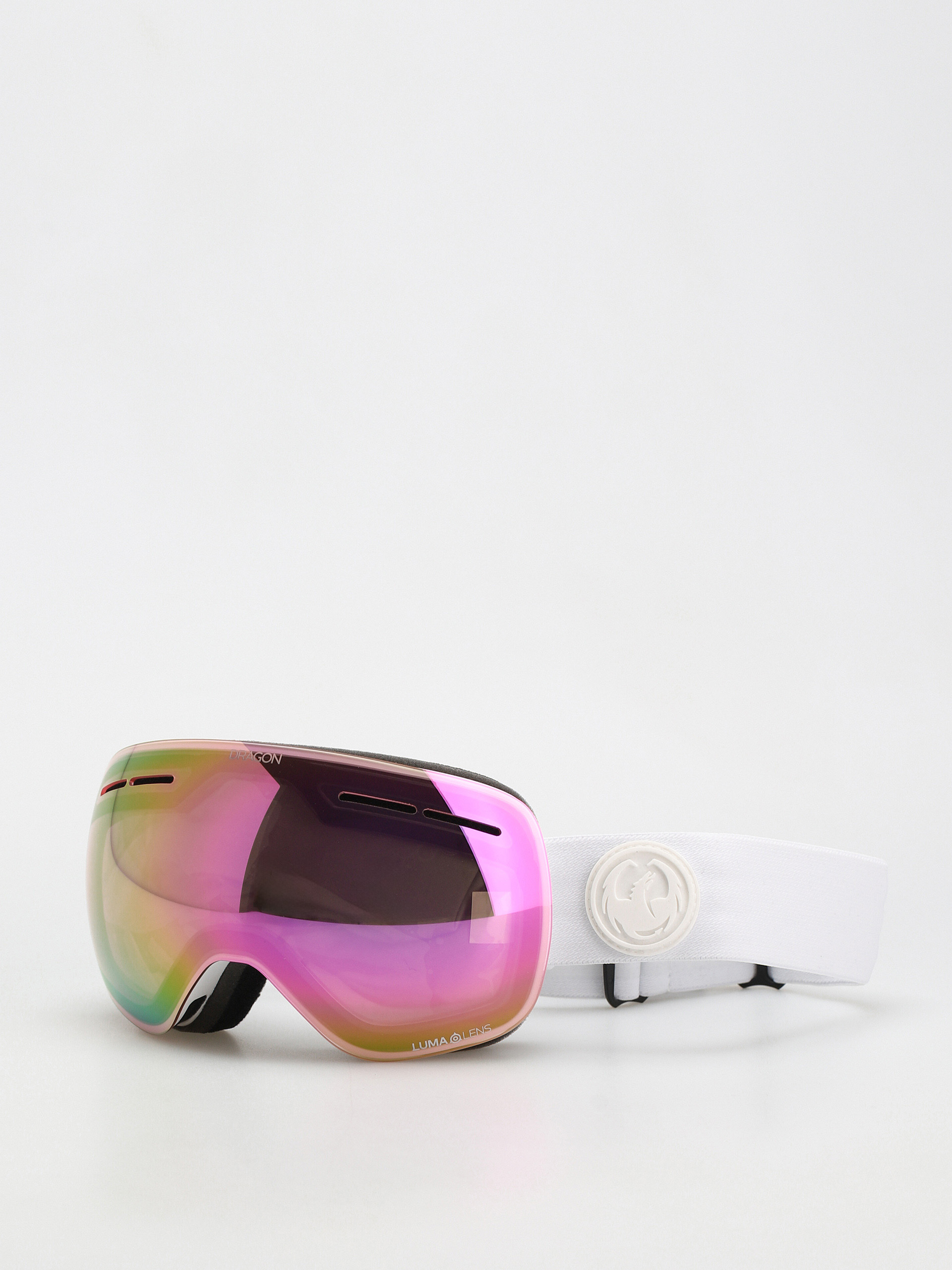 Dragon X1S Goggles - white (whiteout/lumalens pink ion)