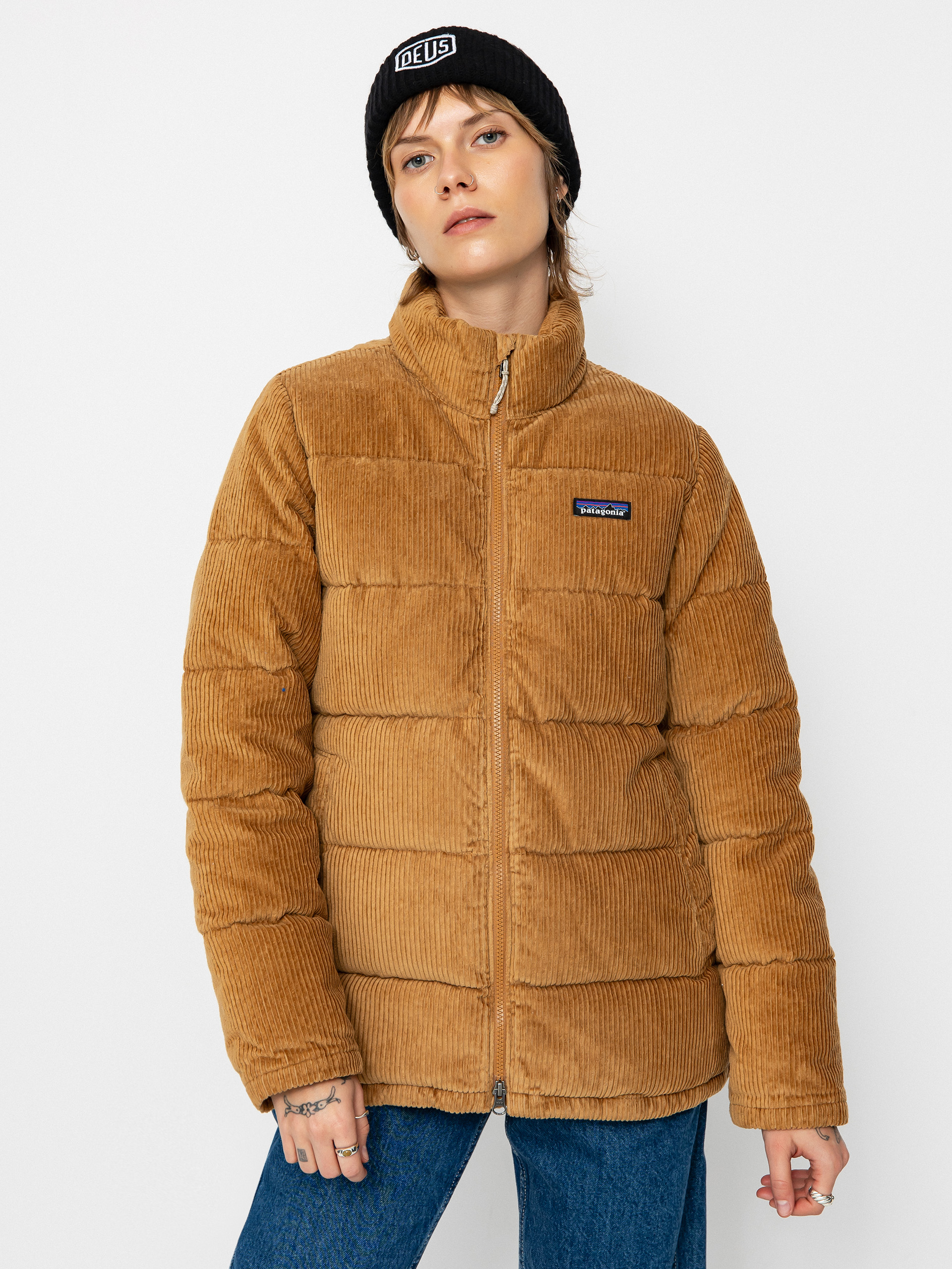 Patagonia Cord Fjord Coat Jacket Wmn - brown (nest brown)