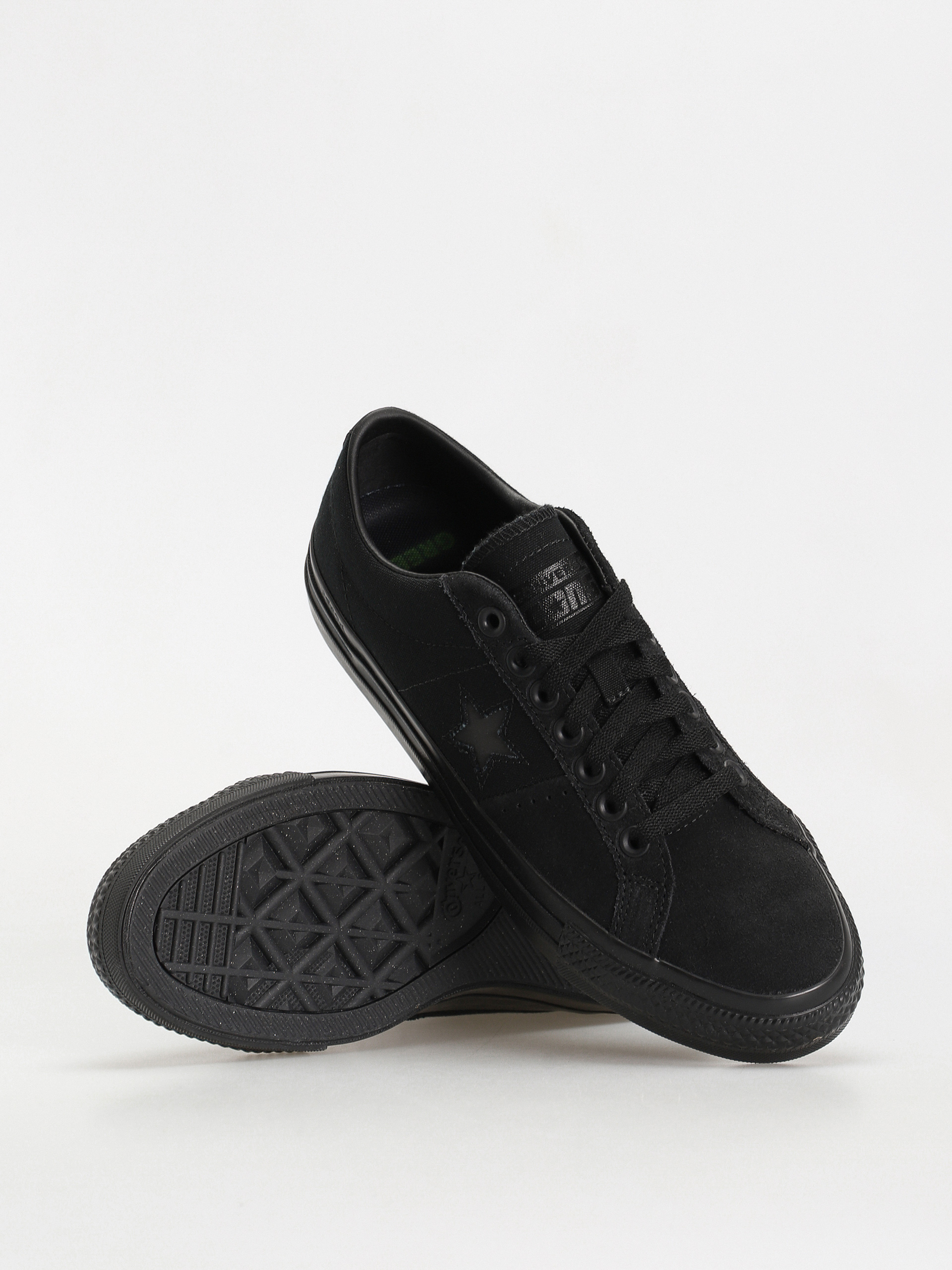 Converse X Sean Greene One Star Pro Shoes - black (black/black/sap green)