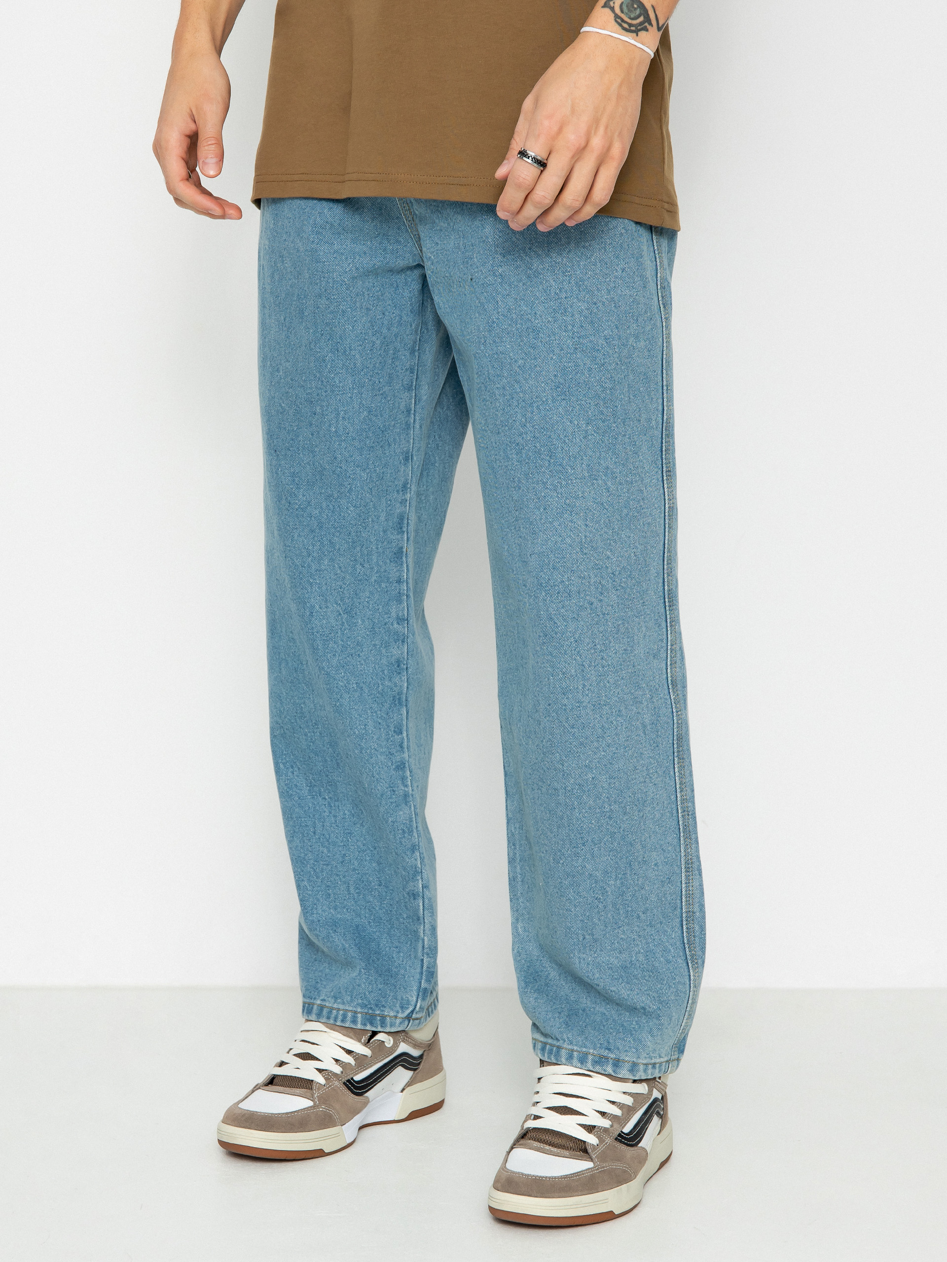 Deus Ex Machina Omaha Relaxed Jean Pants - blue (light stone)