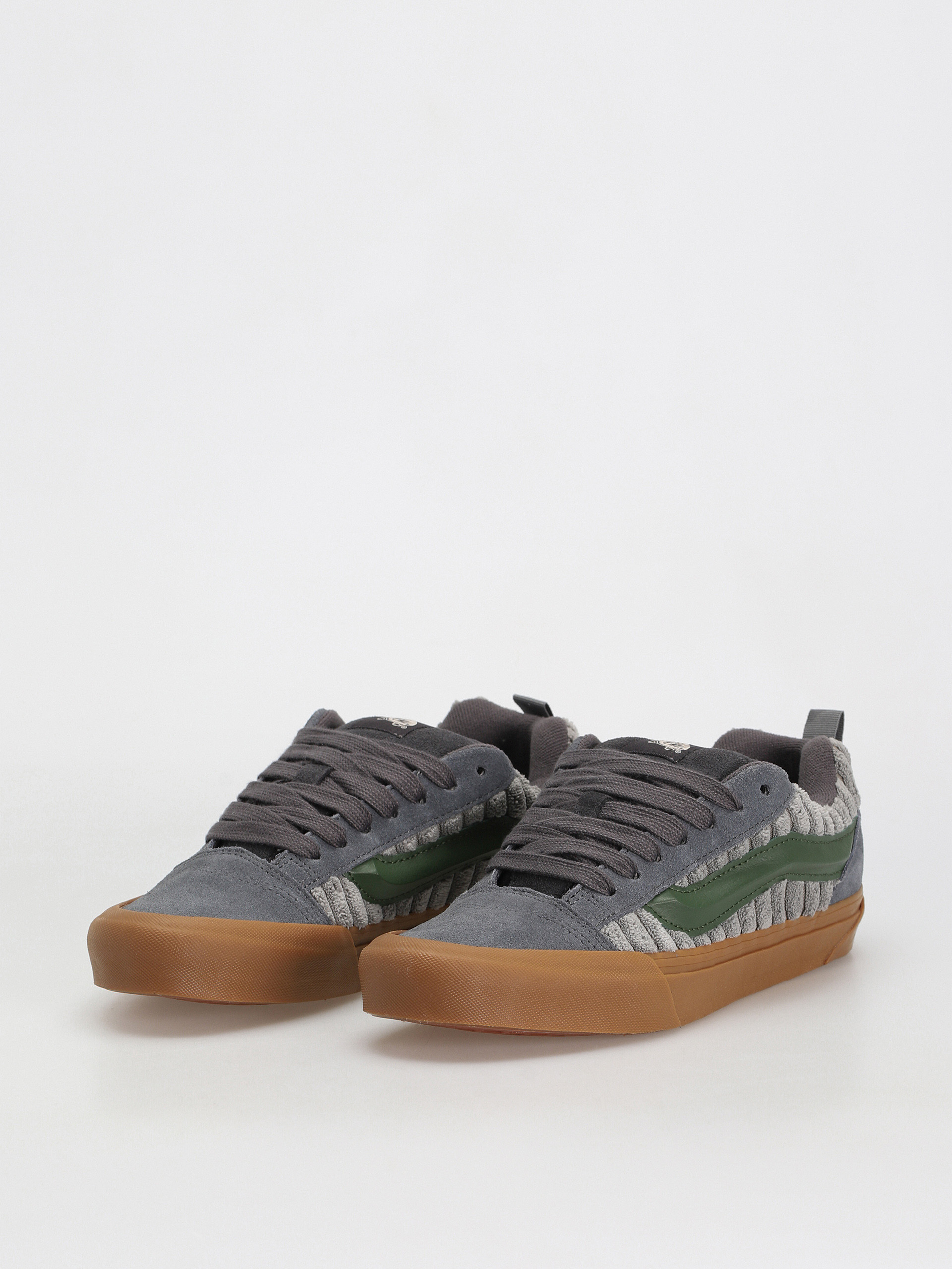 Vans Knu Skool Shoes (jumbo cord dark grey)