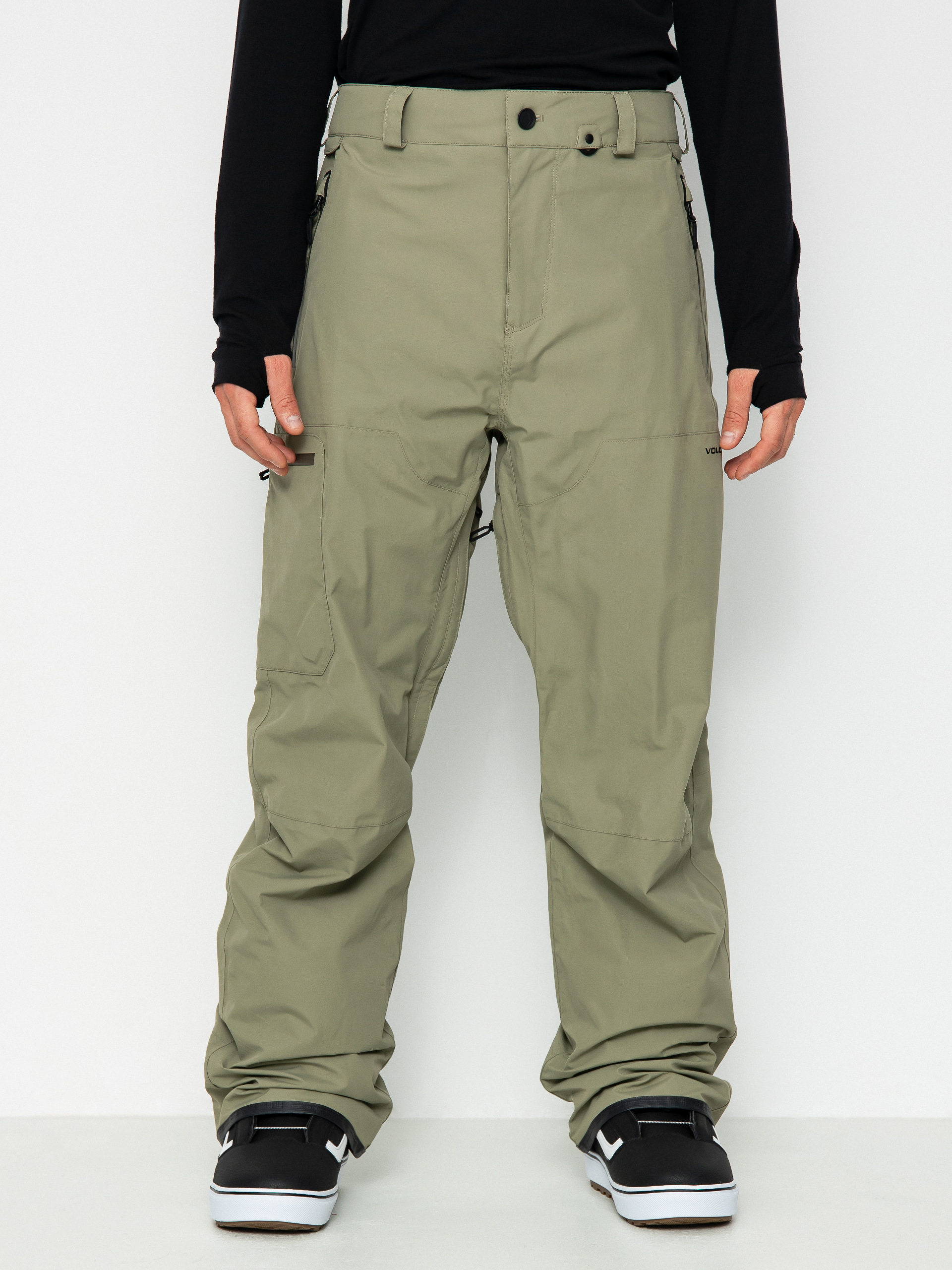 Volcom L Gore Tex Snowboard pants - green (light military)