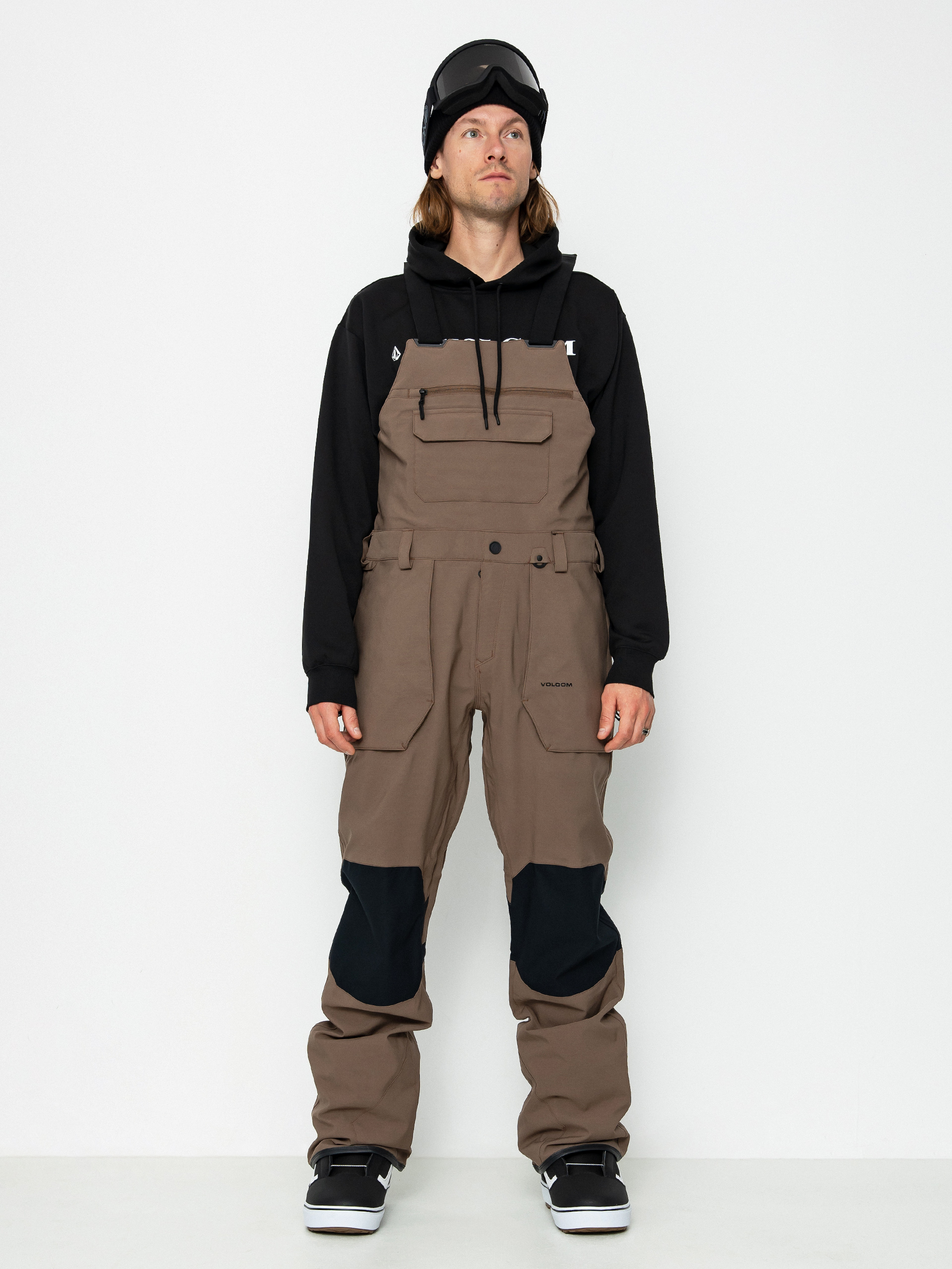 Volcom Roan Bib Overall Snowboard pants - brown (teak)