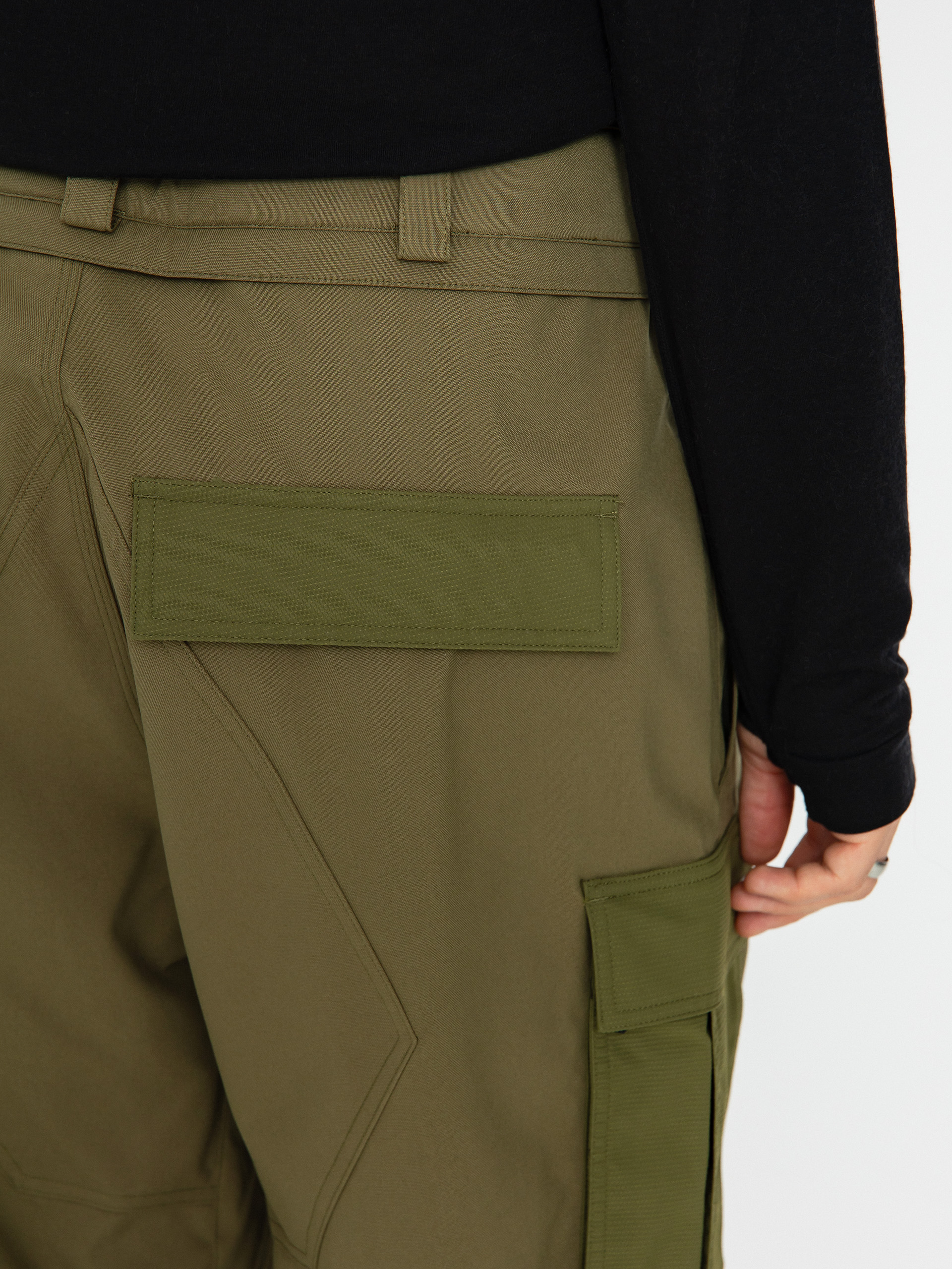 Volcom Nwrk Baggy Snowboard pants - green (military)