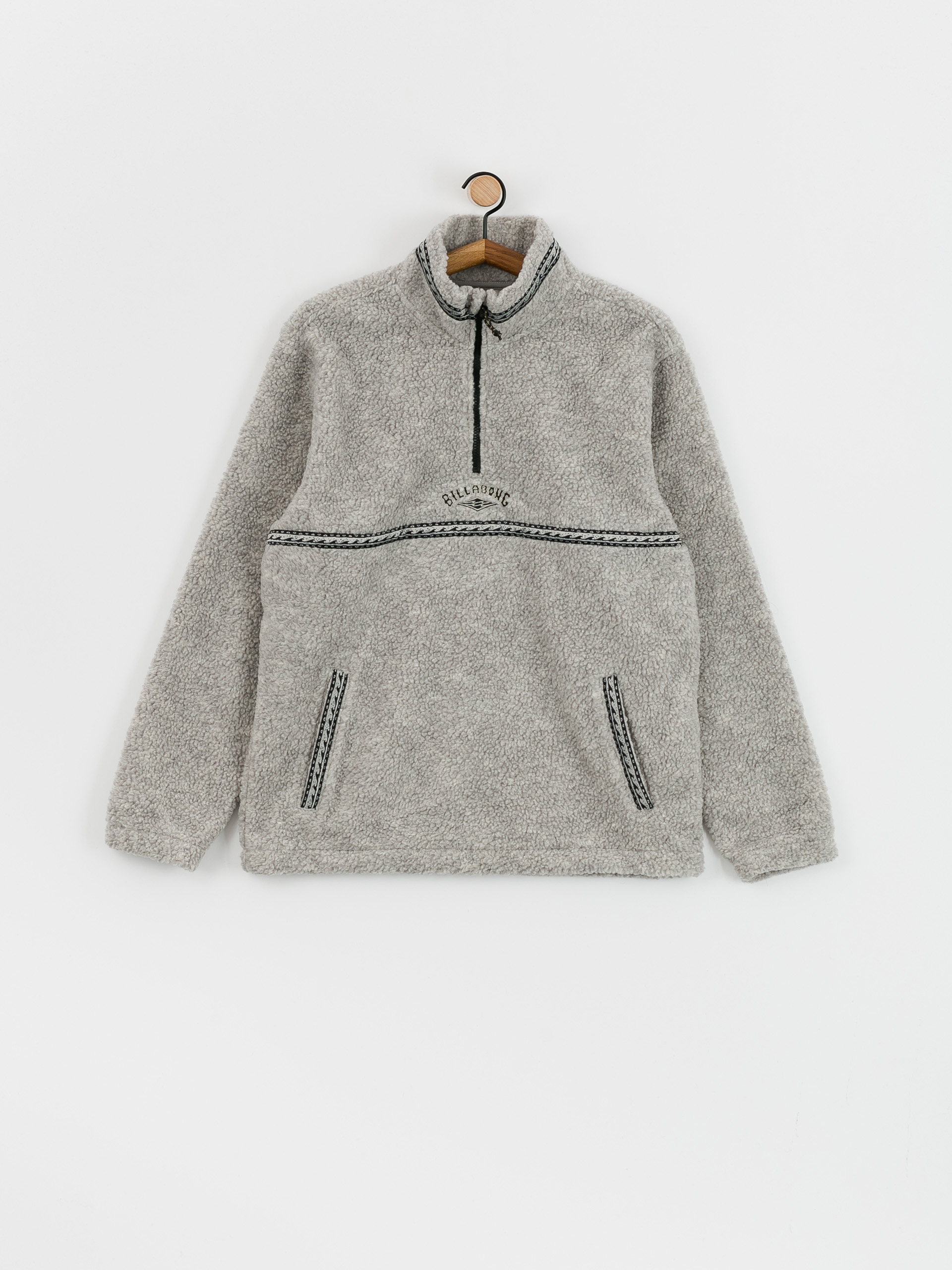 Billabong Boundary Tombstone Fleece (oatmeal heather)