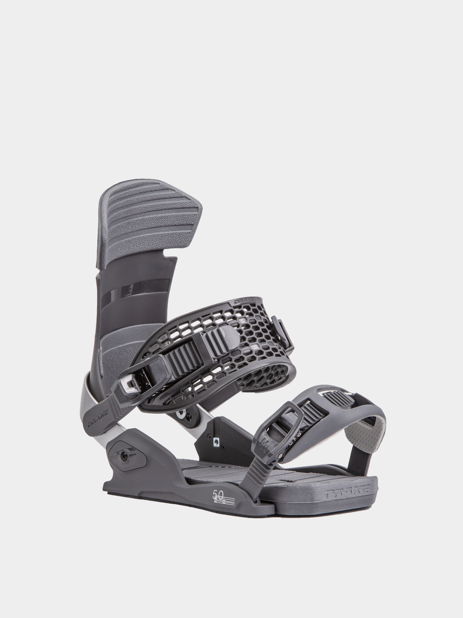 Drake Fifty Snowboard bindings - grey (dark grey/silver)