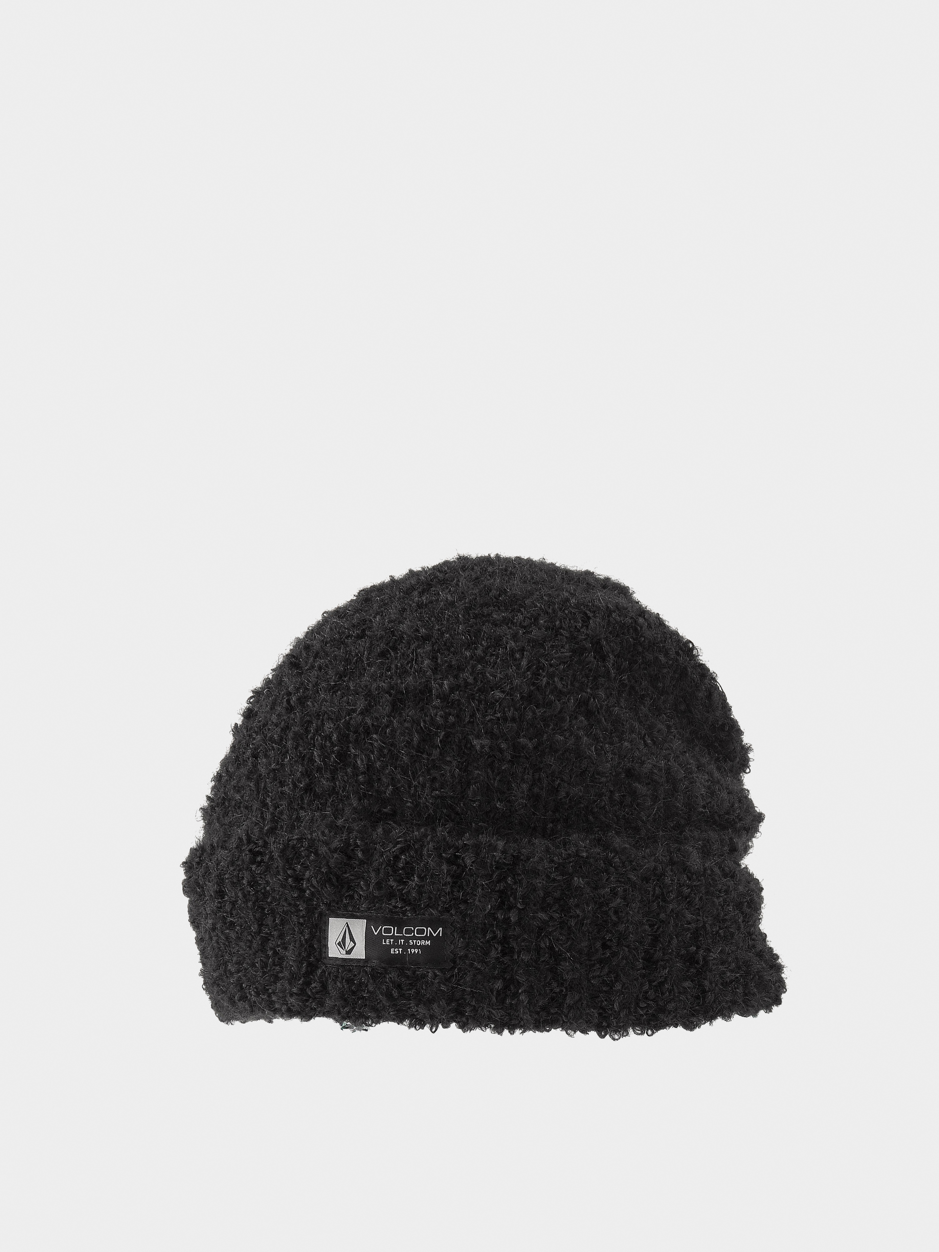 Volcom Stone Teddy Beanie Wmn - black (black)