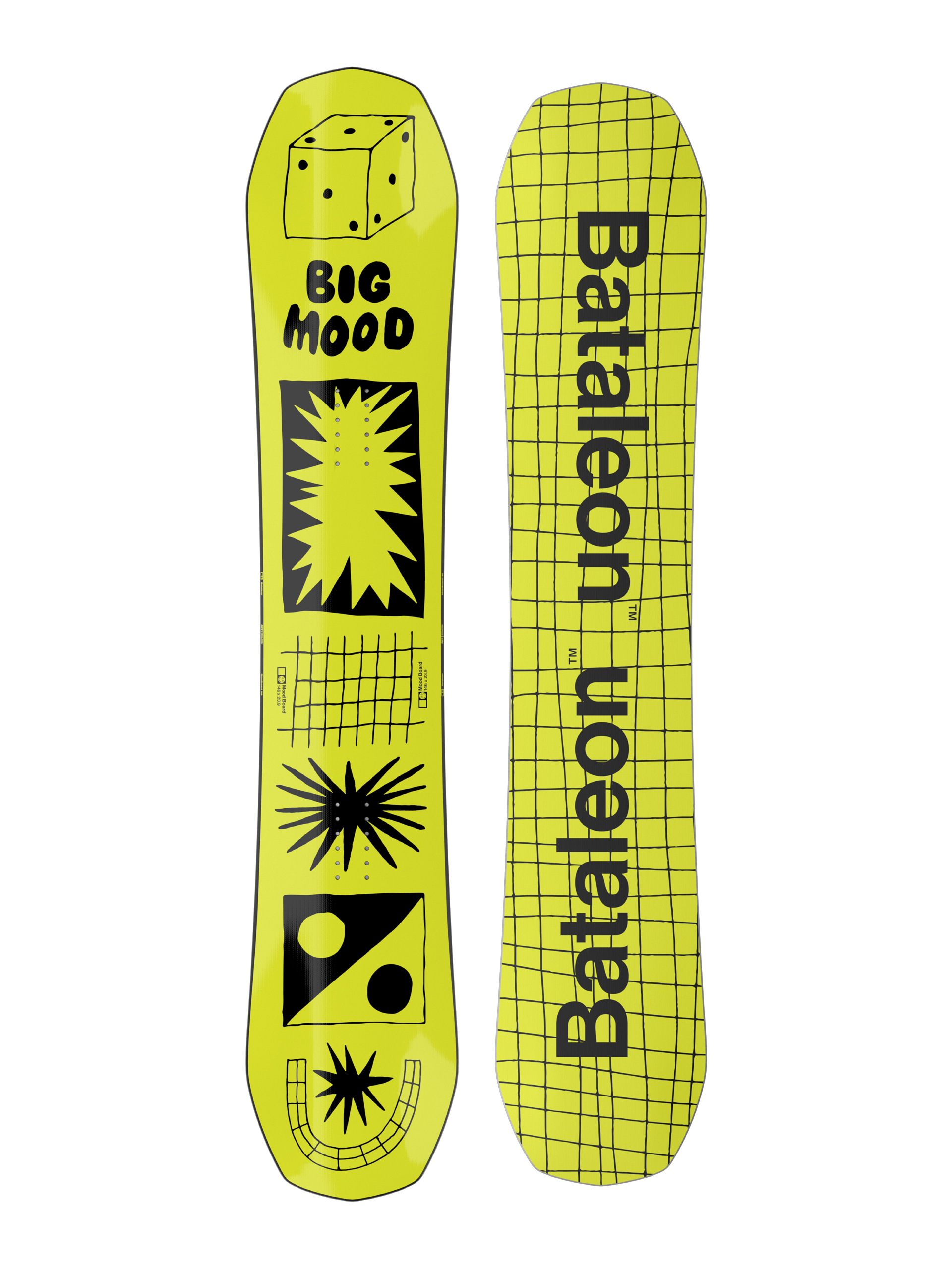 Bataleon Moodboard Snowboard Wmn - yellow, multicolor