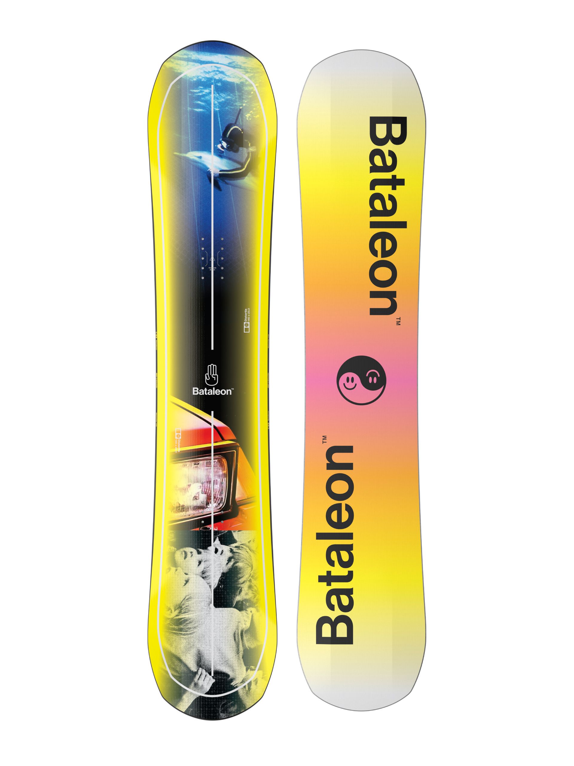 Bataleon Distortia Snowboard Wmn - yellow, multicolor