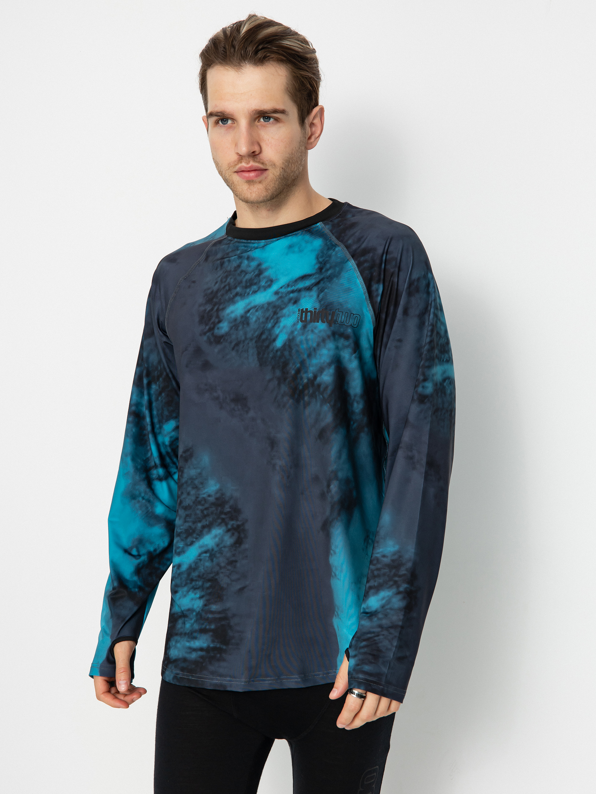 ThirtyTwo Ridelite Ls Underwear - blue (haze)