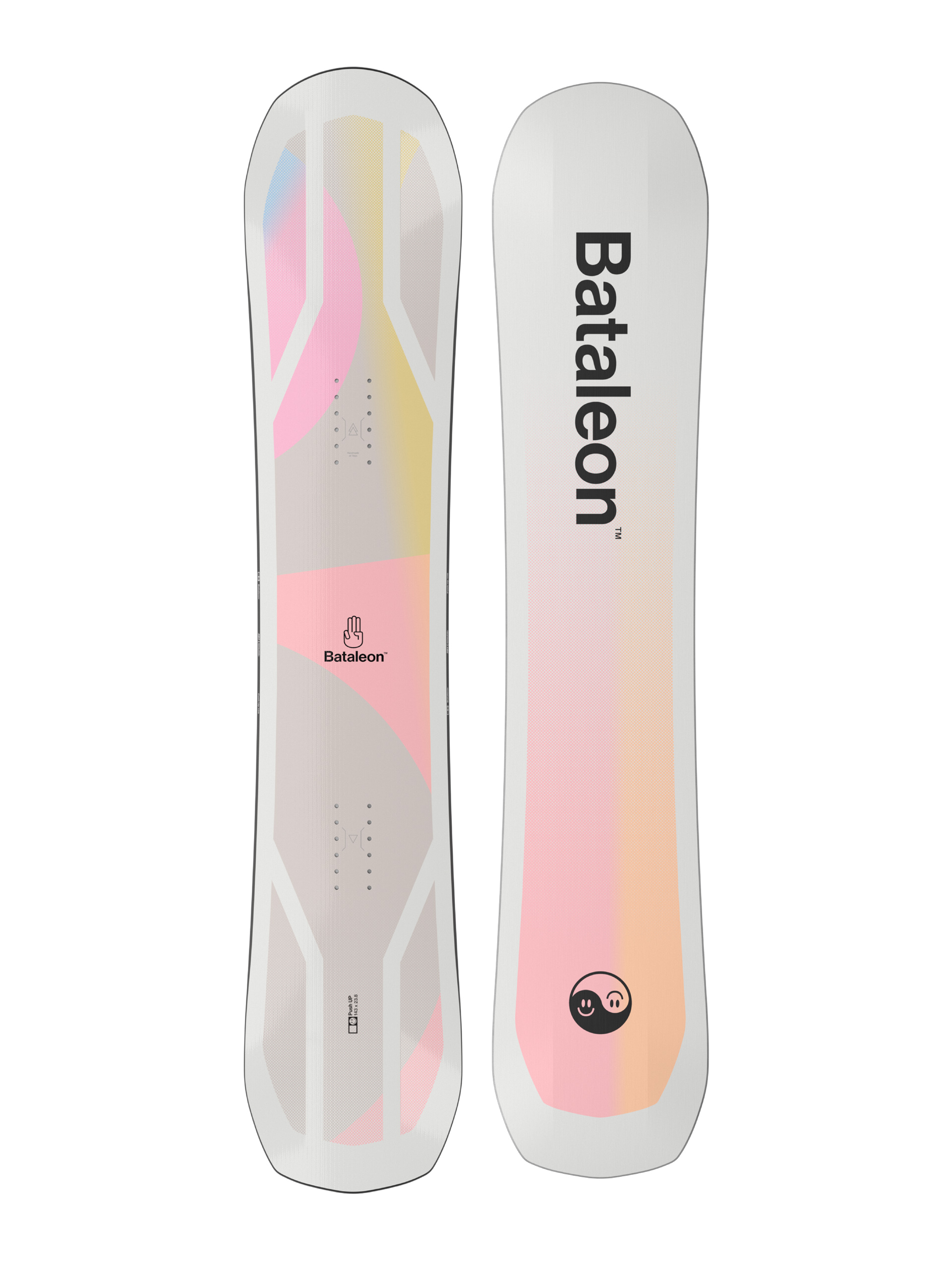 Bataleon Push up Snowboard Wmn - beige, multicolor