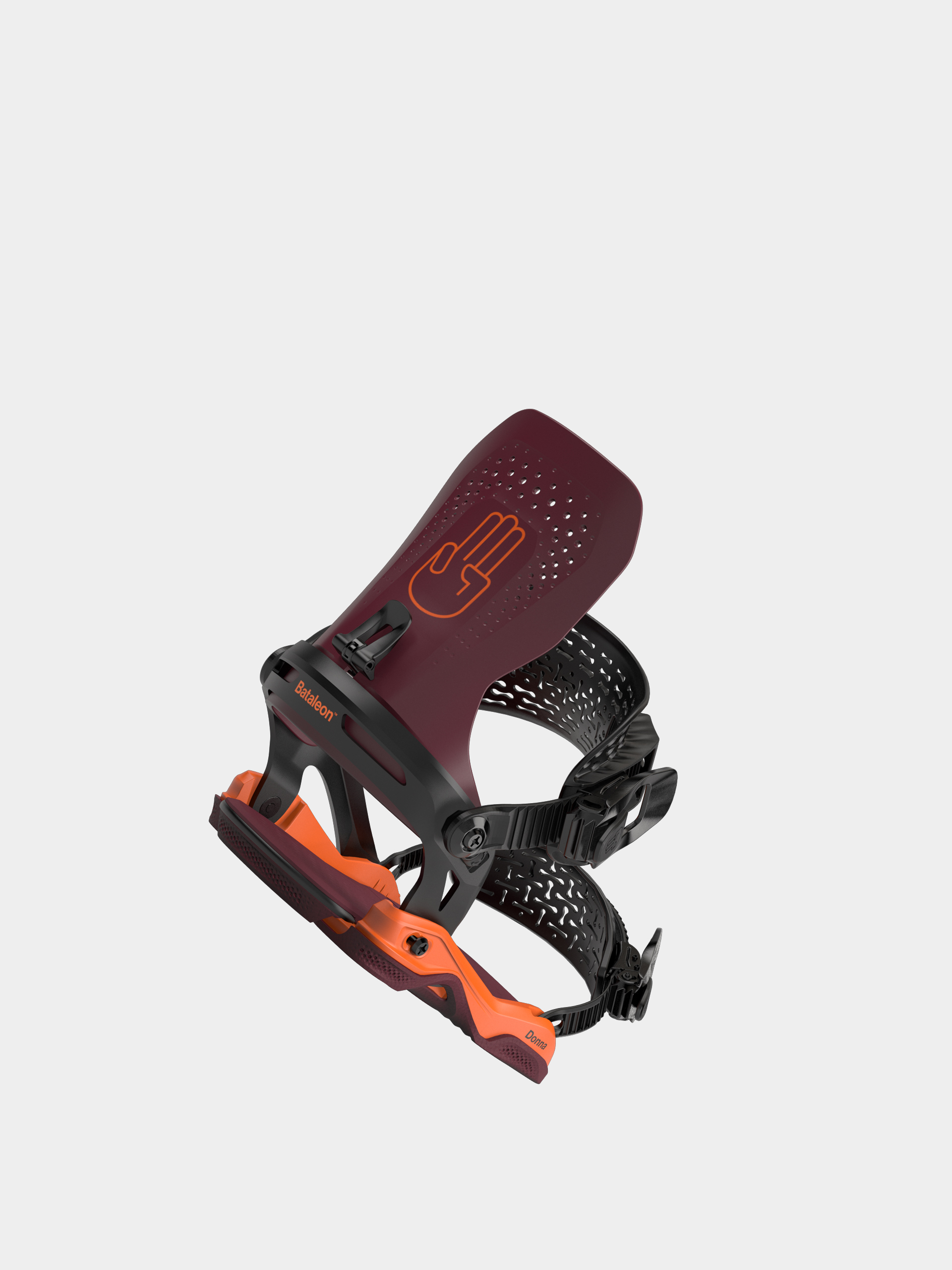 Bataleon Donna Snowboard bindings Wmn - burgundy, multicolor (red)
