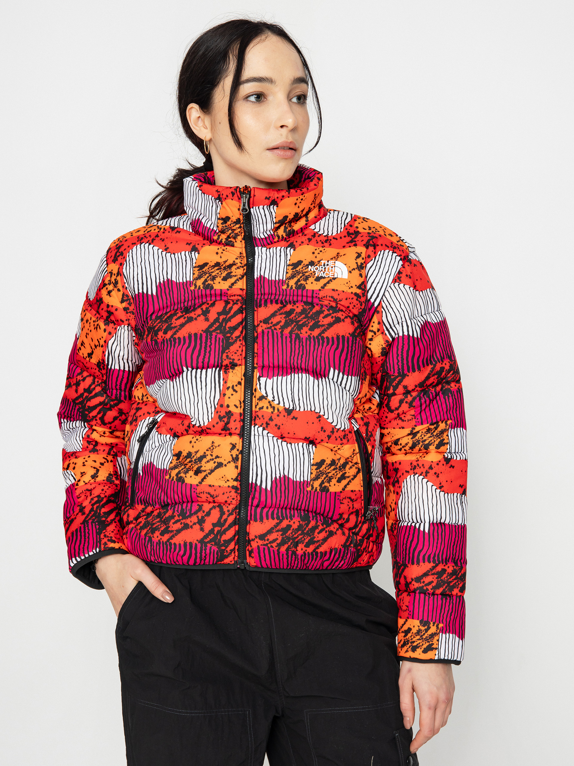 The North Face Tnf 2000 Jacket Wmn - multicolor (fiery red abstr ysmt pt)