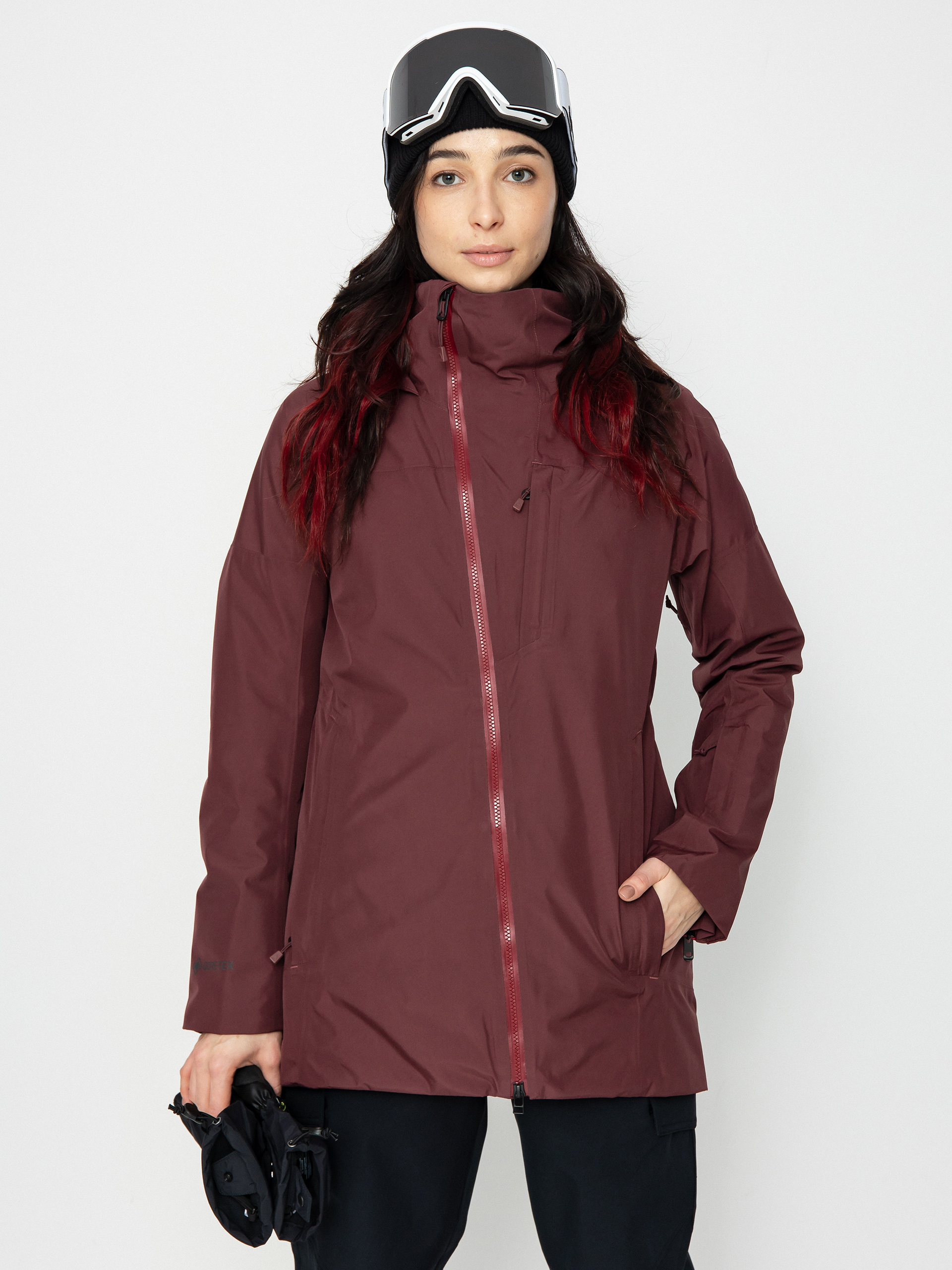 Burton Pillowline Gore Tex Snowboard jacket Wmn - burgundy (almandine)