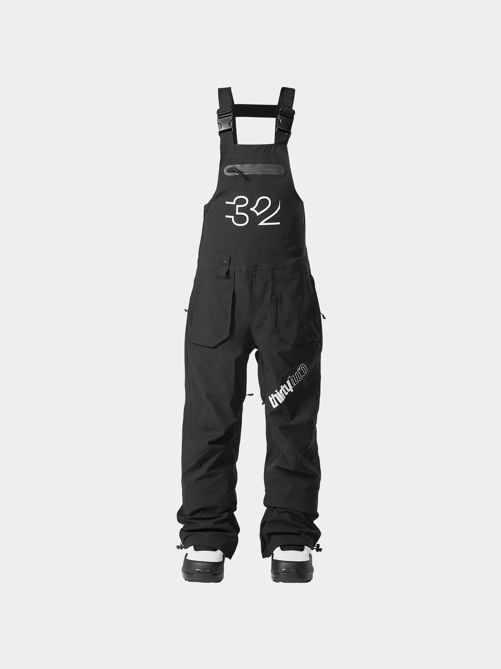 ThirtyTwo Youth Basement Bib JR Snowboard pants - black (black)