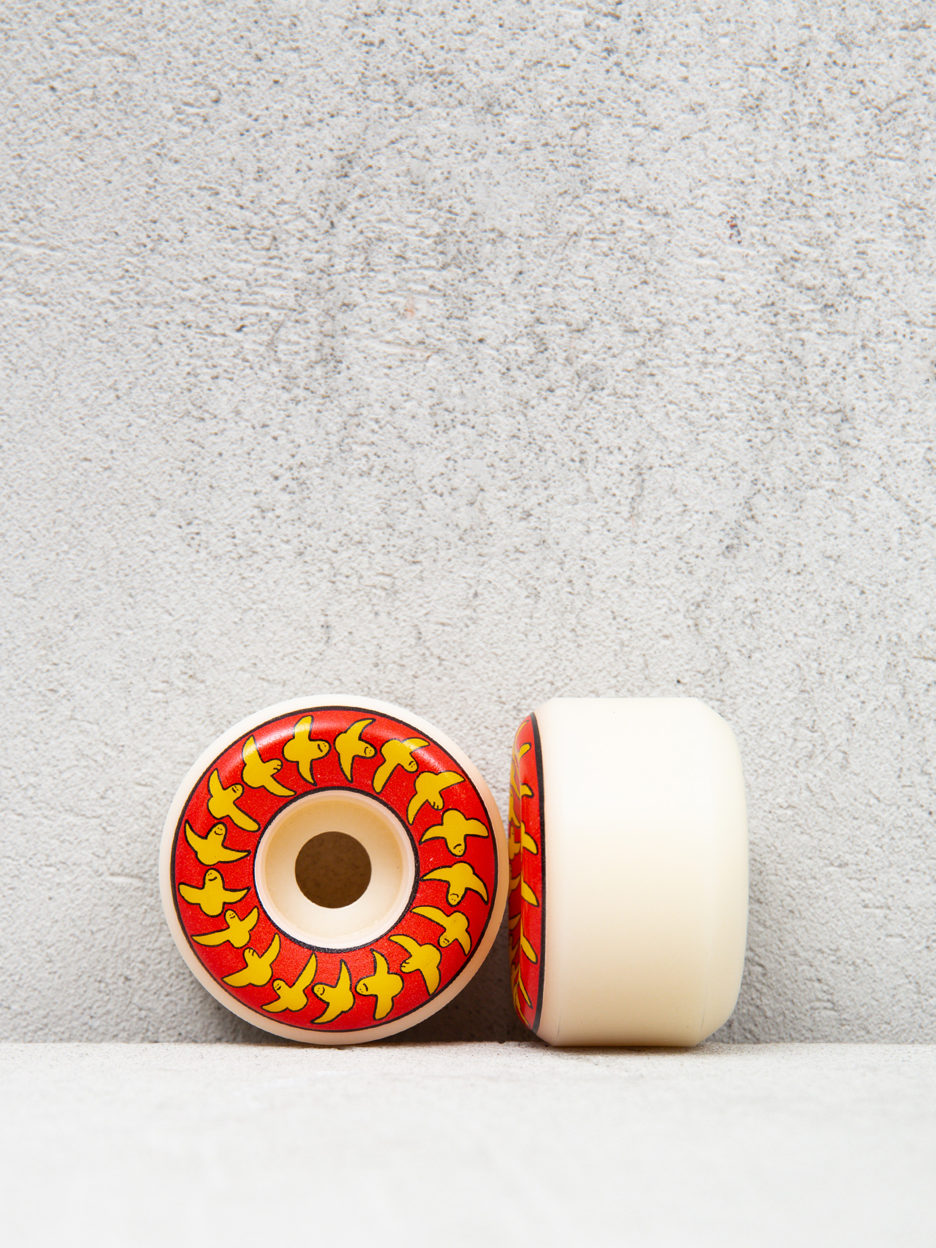 Spitfire F4 99D Conical Full Gonz Birds Wheels - red (white/red)