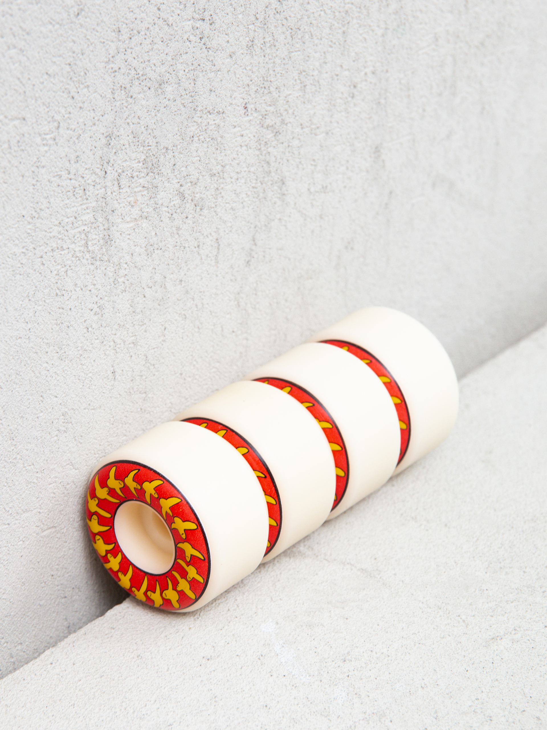 Spitfire F4 99D Conical Full Gonz Birds Wheels - red (white/red)