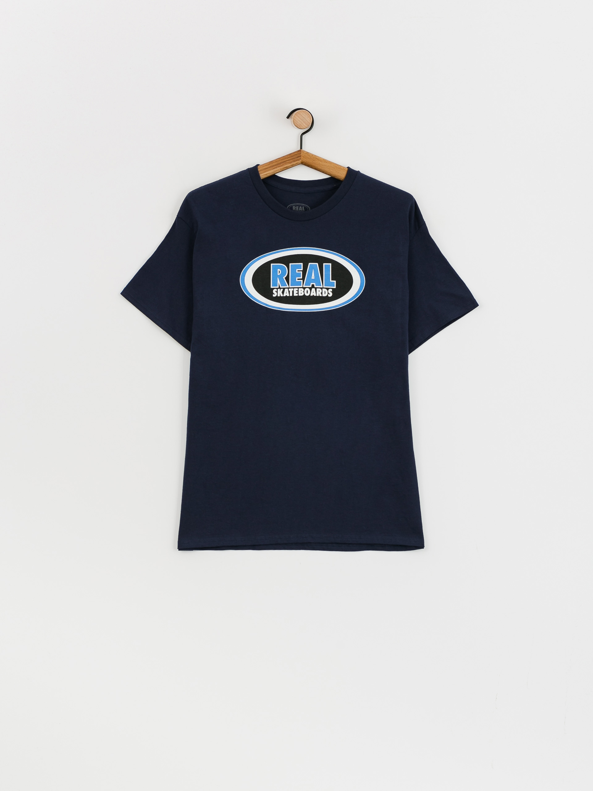 Real Oval T-shirt (navy/blue/black/white)