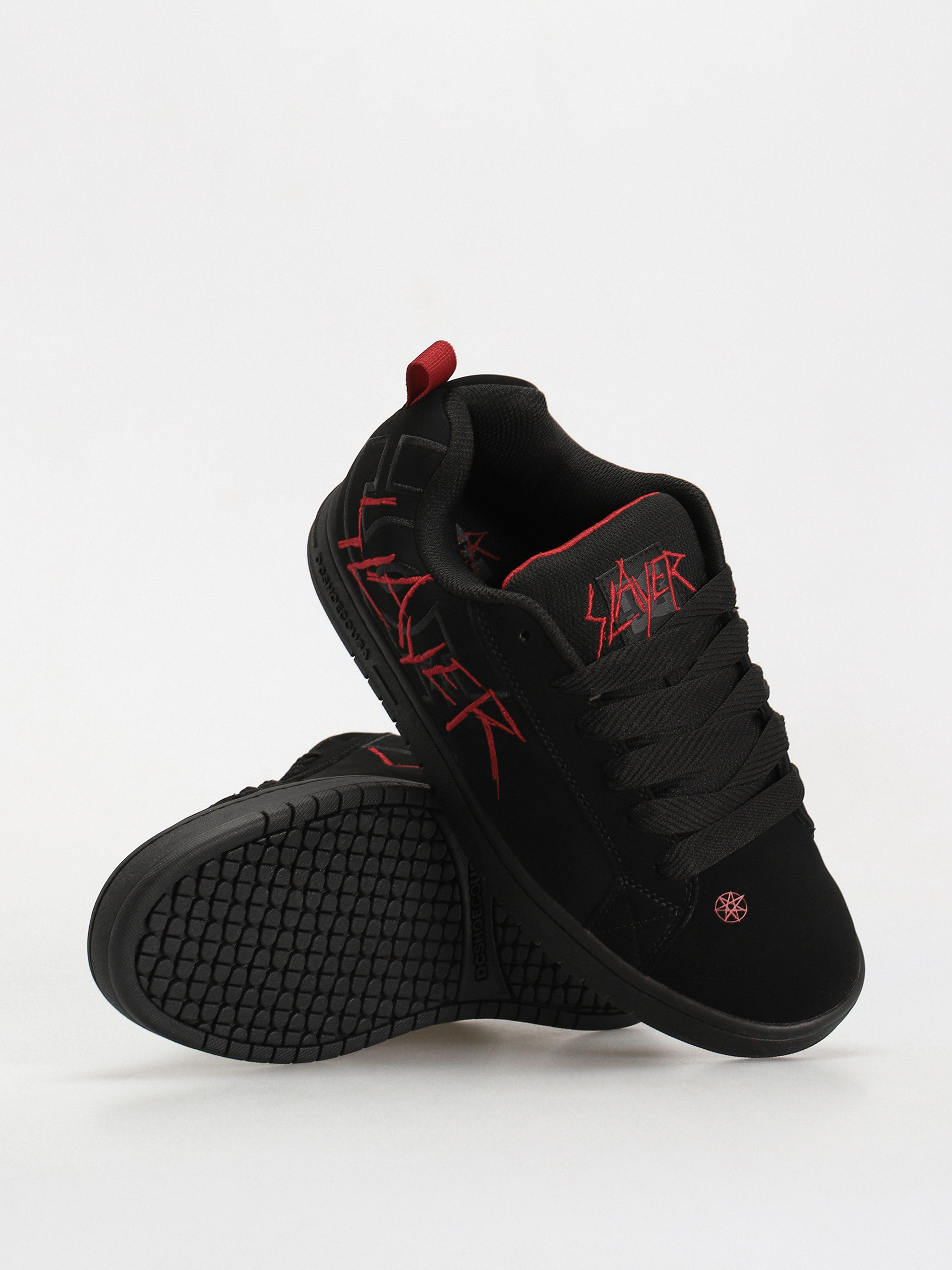 DC X Slayer Court Graffik Shoes - black (black/black/red)