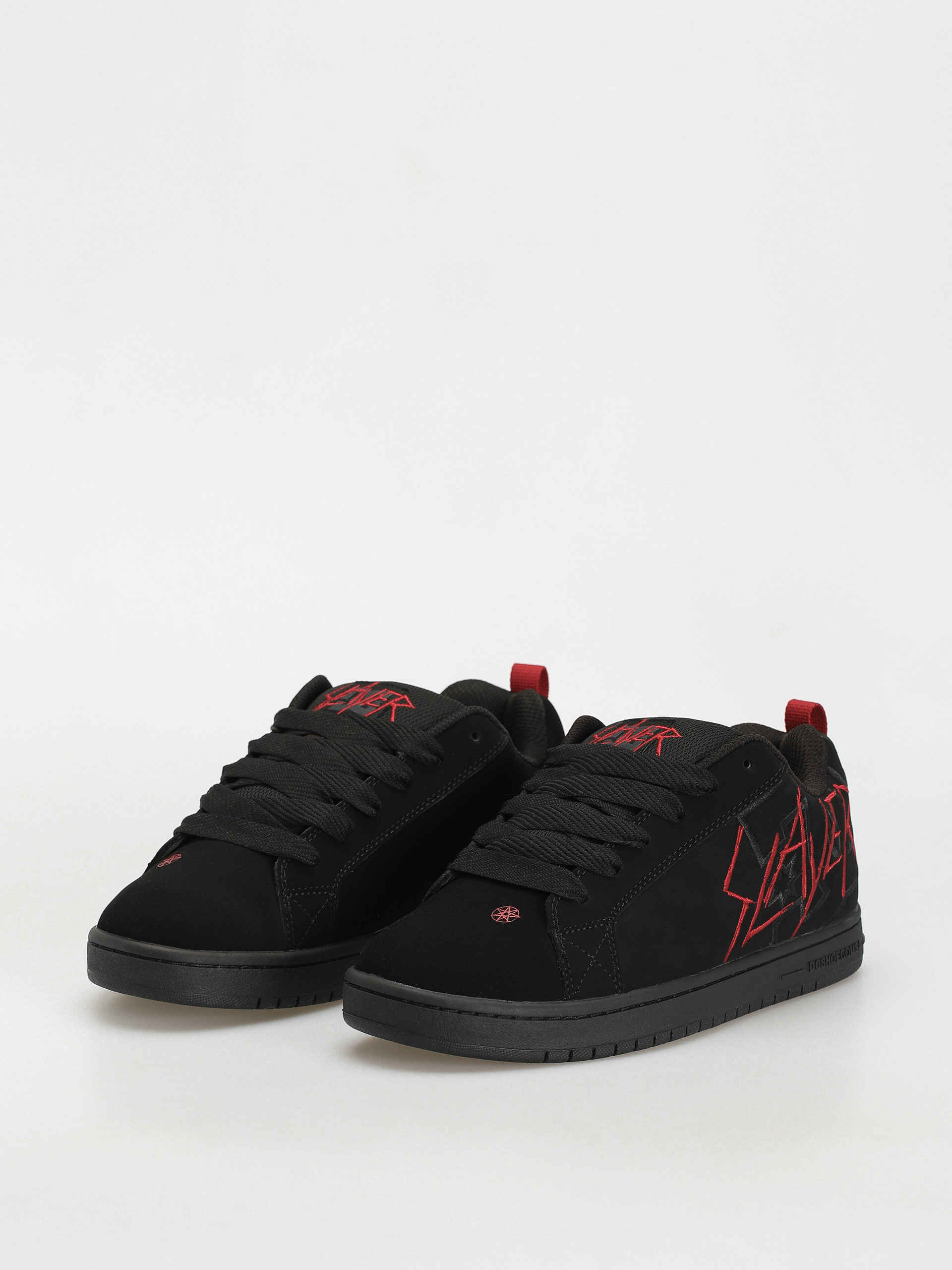 DC X Slayer Court Graffik Shoes - black (black/black/red)