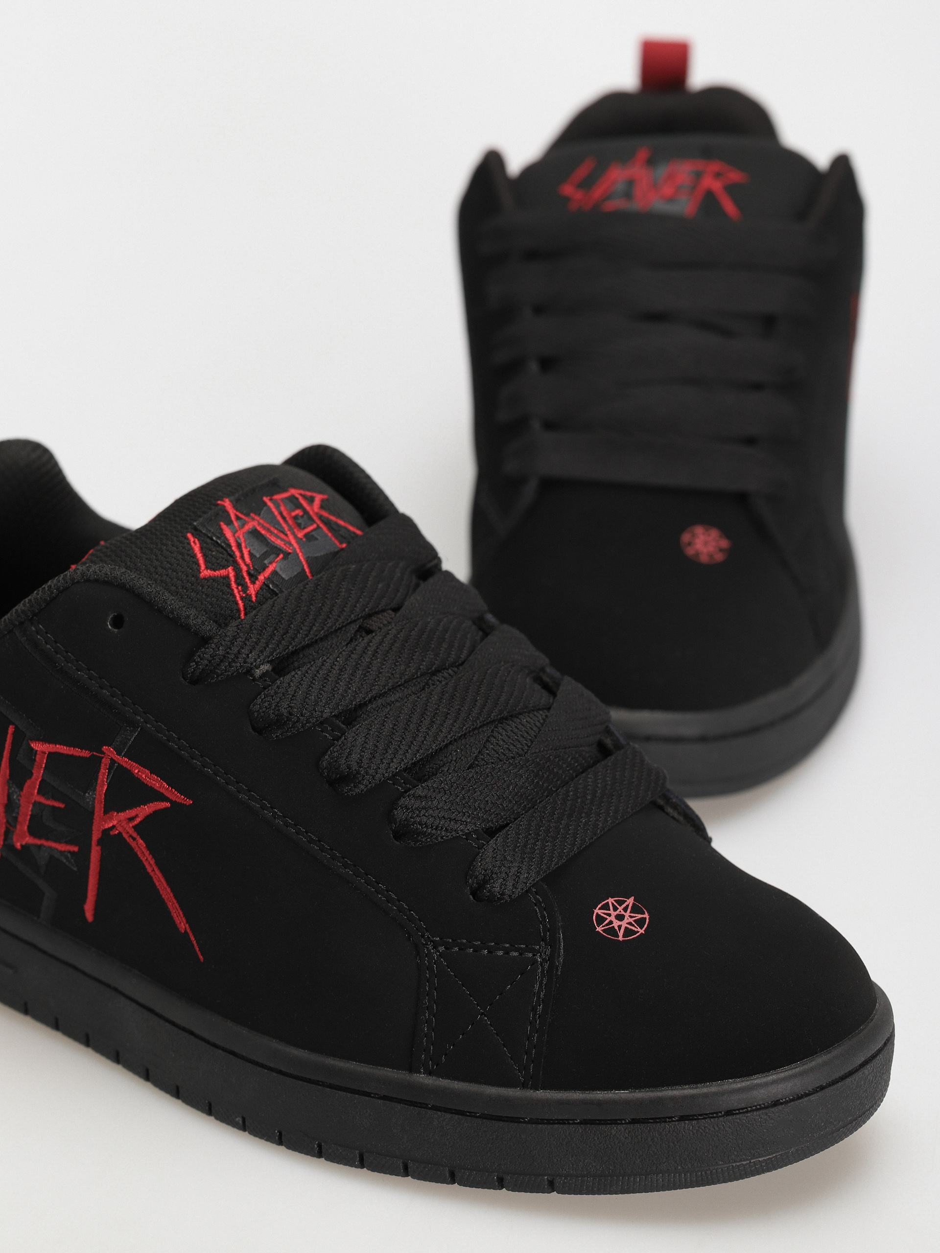DC X Slayer Court Graffik Shoes - black (black/black/red)
