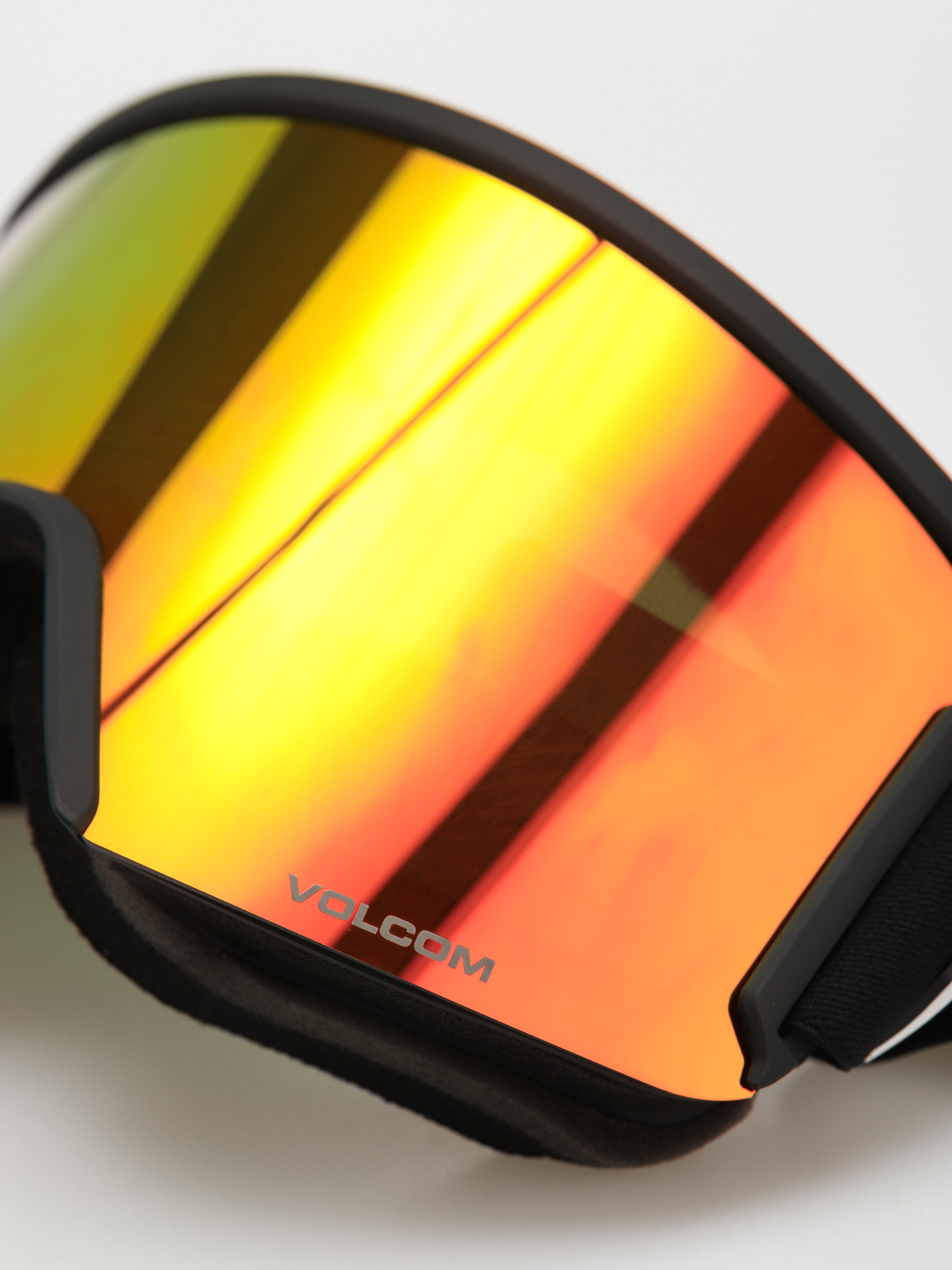 Volcom Garden Goggles - black (matte black/red chrome+bl yellow)