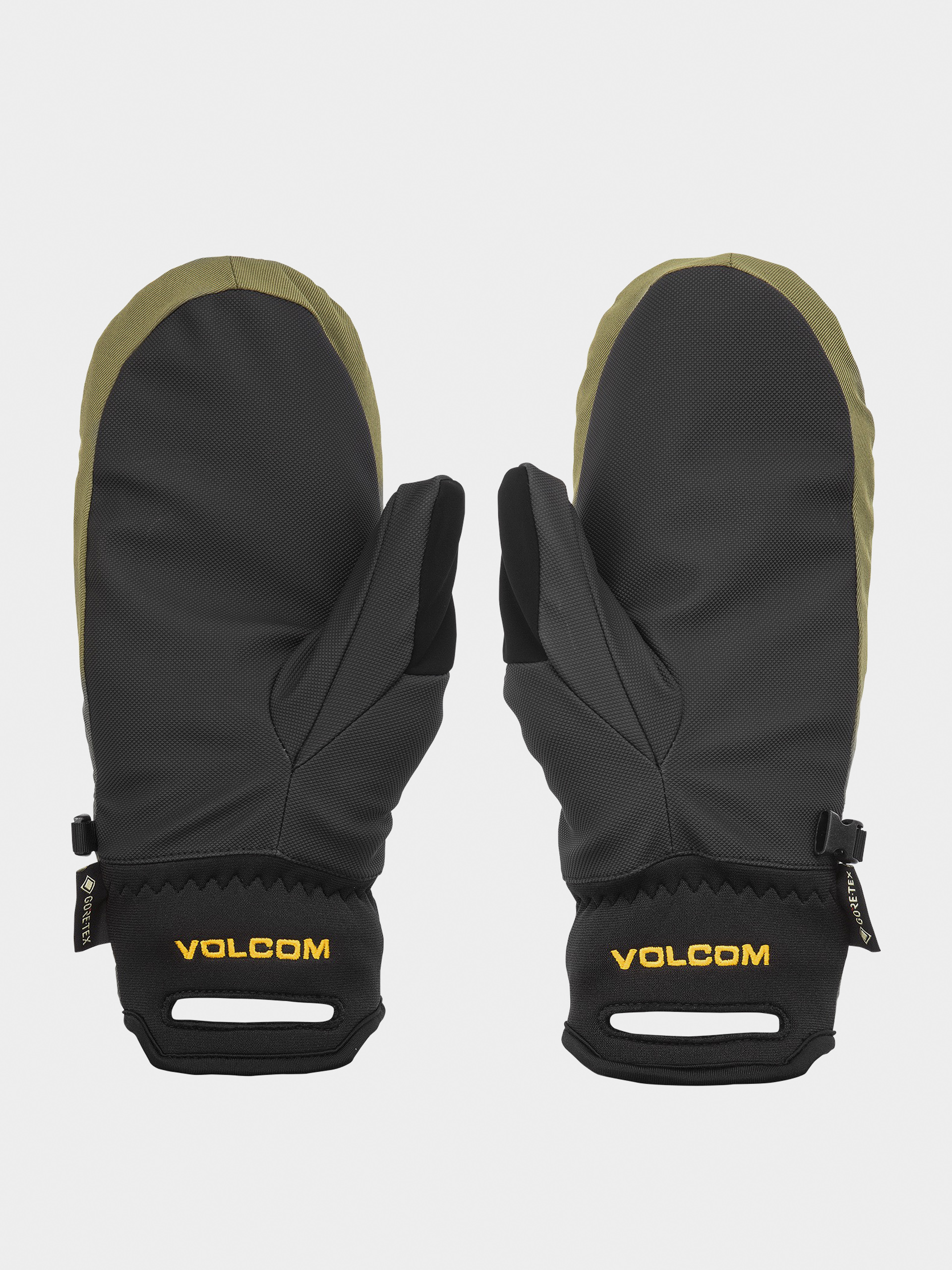 Volcom Stay Dry Gore Tex Mitt Gloves (gold)