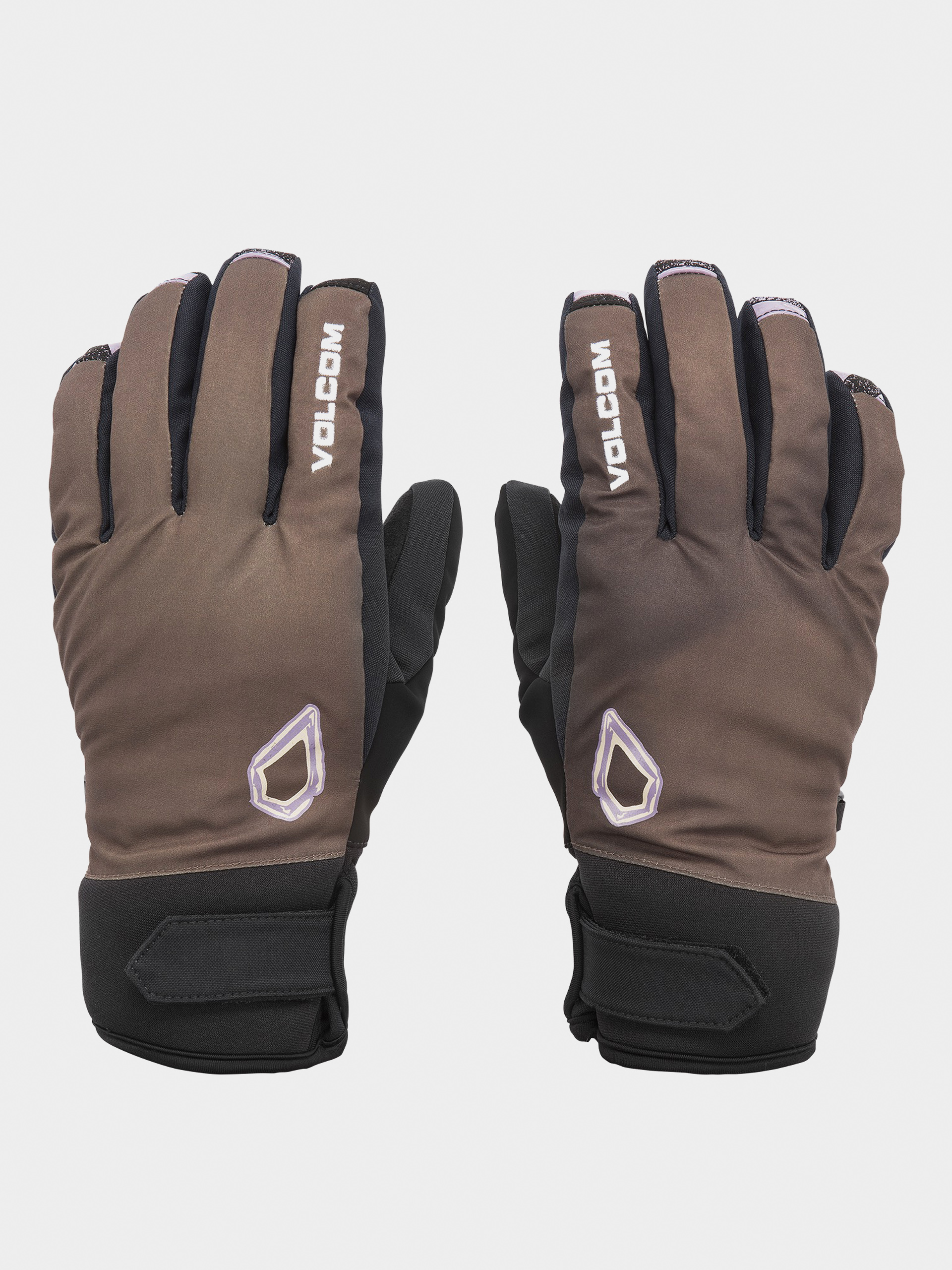 Volcom V.Co Nyle Gloves - brown (water teak)