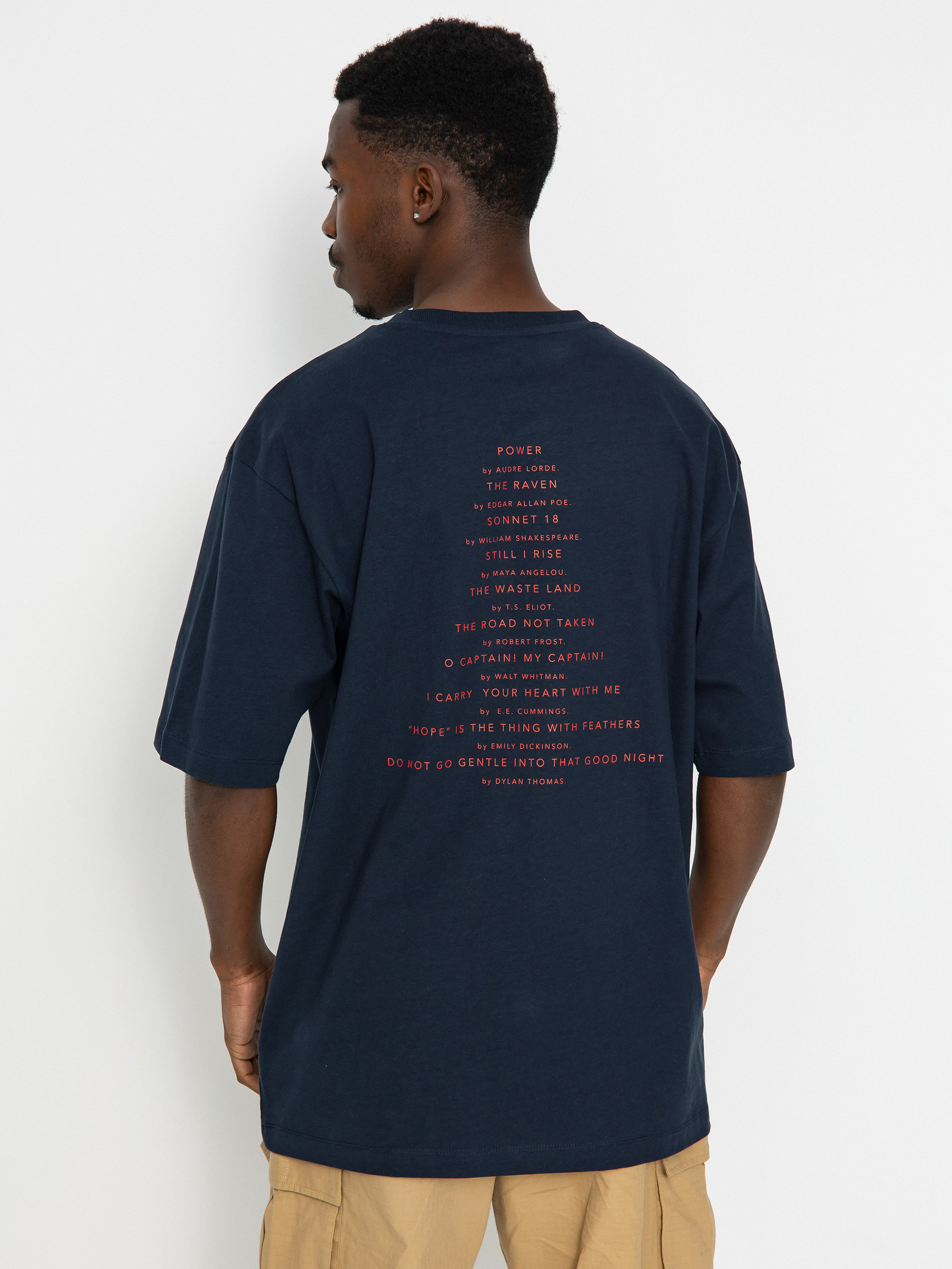 Poetic Collective Poems T-shirt - navy blue (navy)