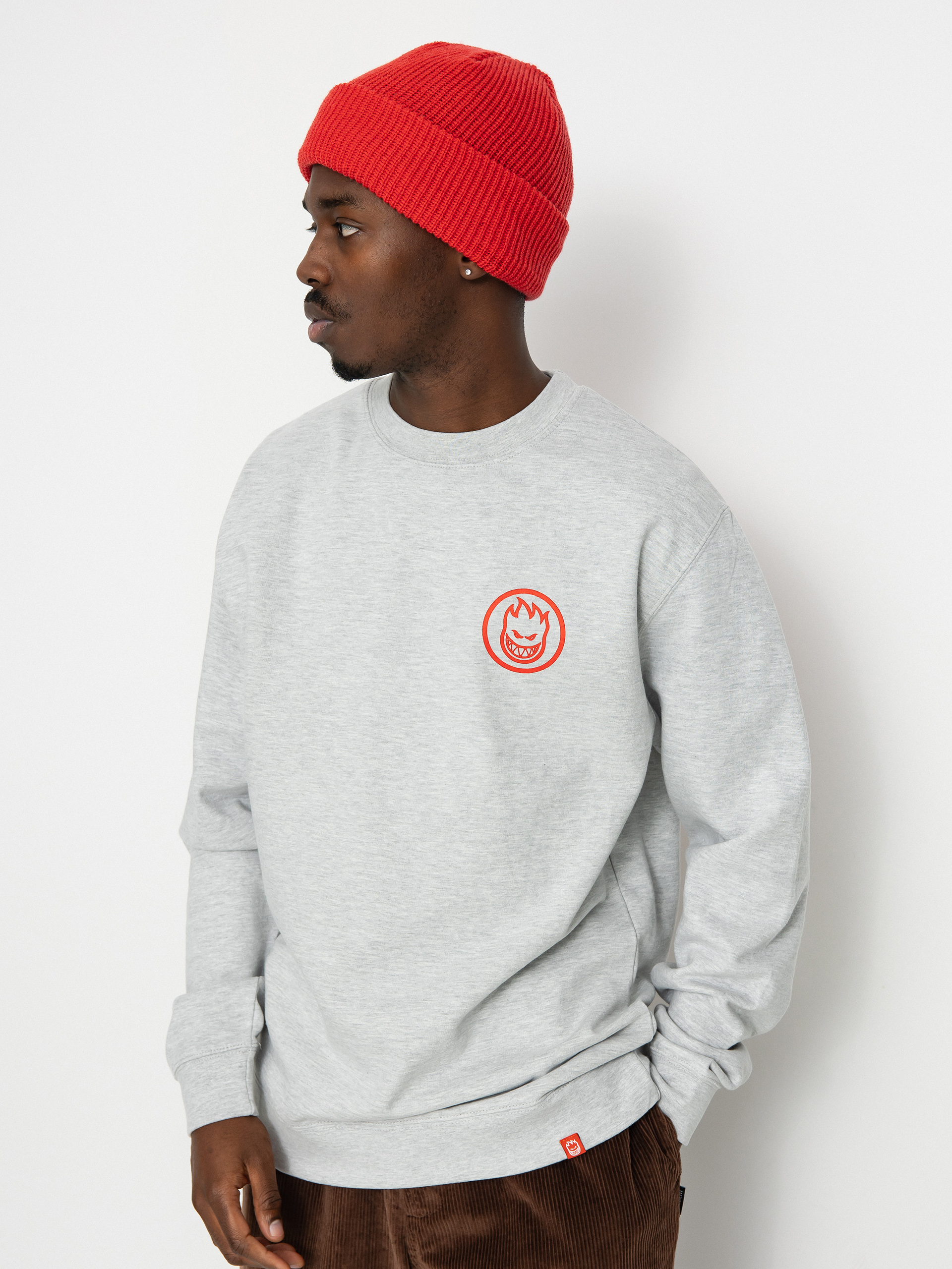 Spitfire Swrld Cls Sweatshirt - grey (grey heather)
