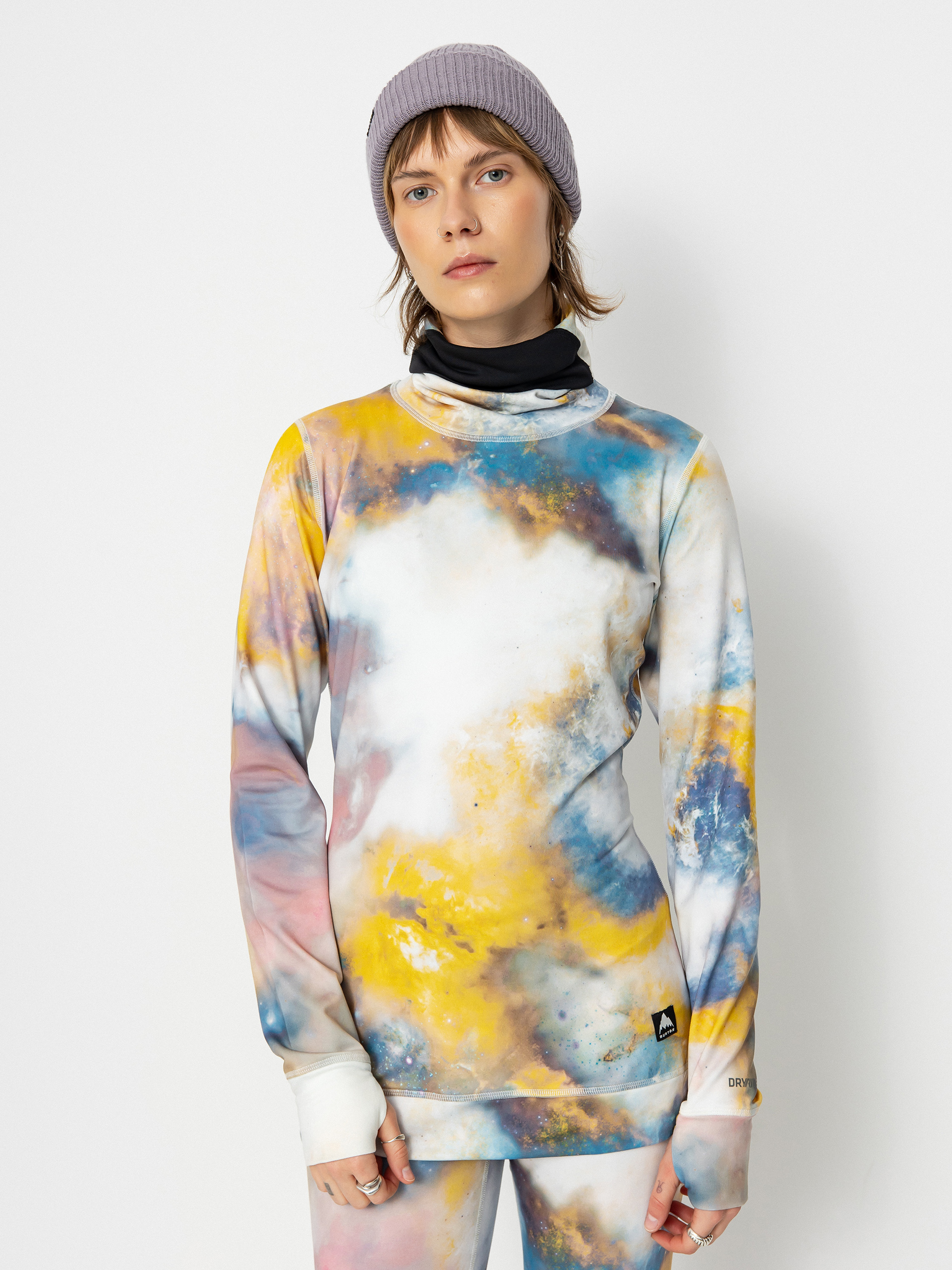 Burton Midweight Base Layer Long Neck Longsleeve Wmn - multicolor ...