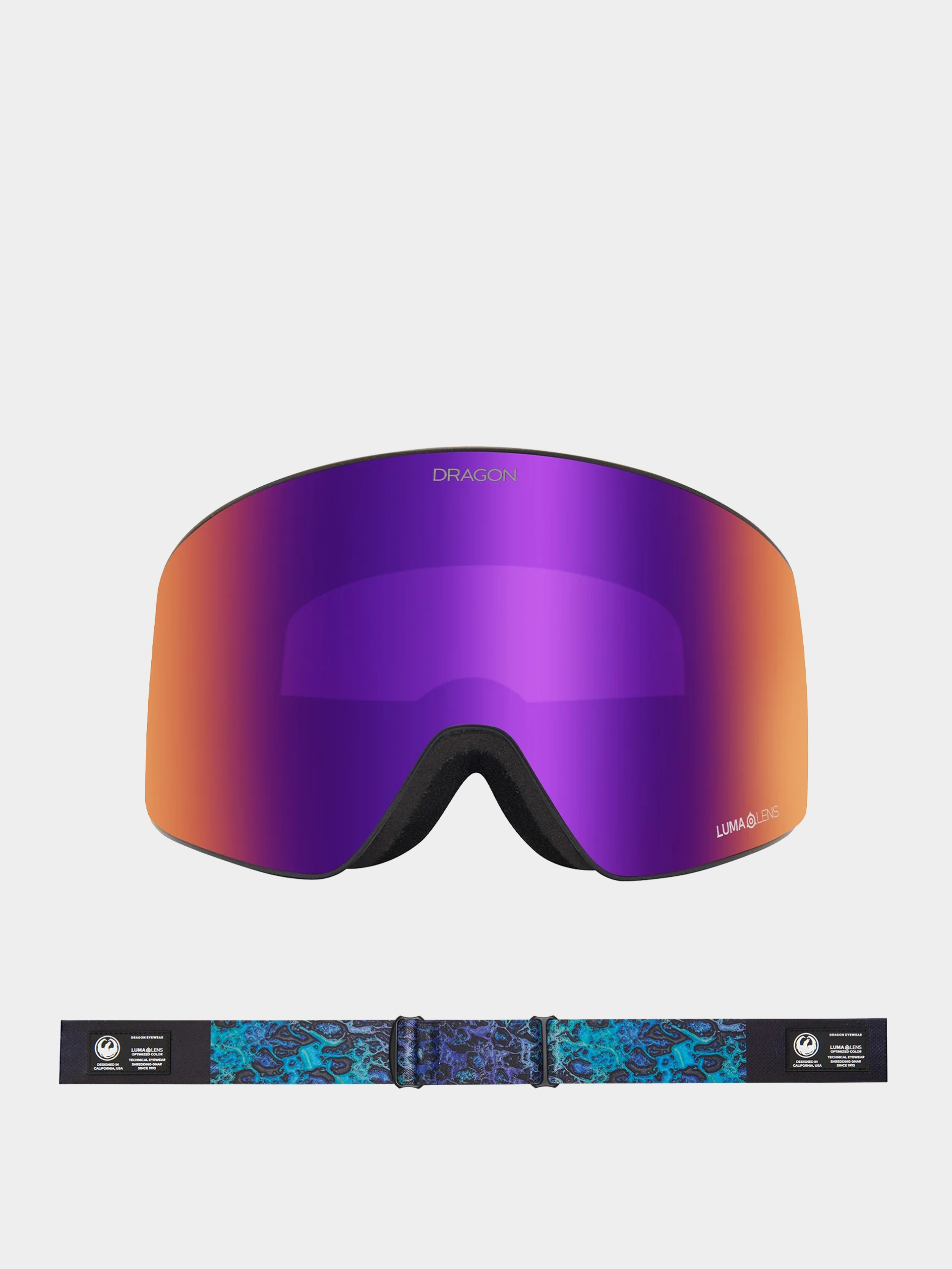 Dragon PXV Goggles (blackpearl/lumalens purple ion/lumalens amber)